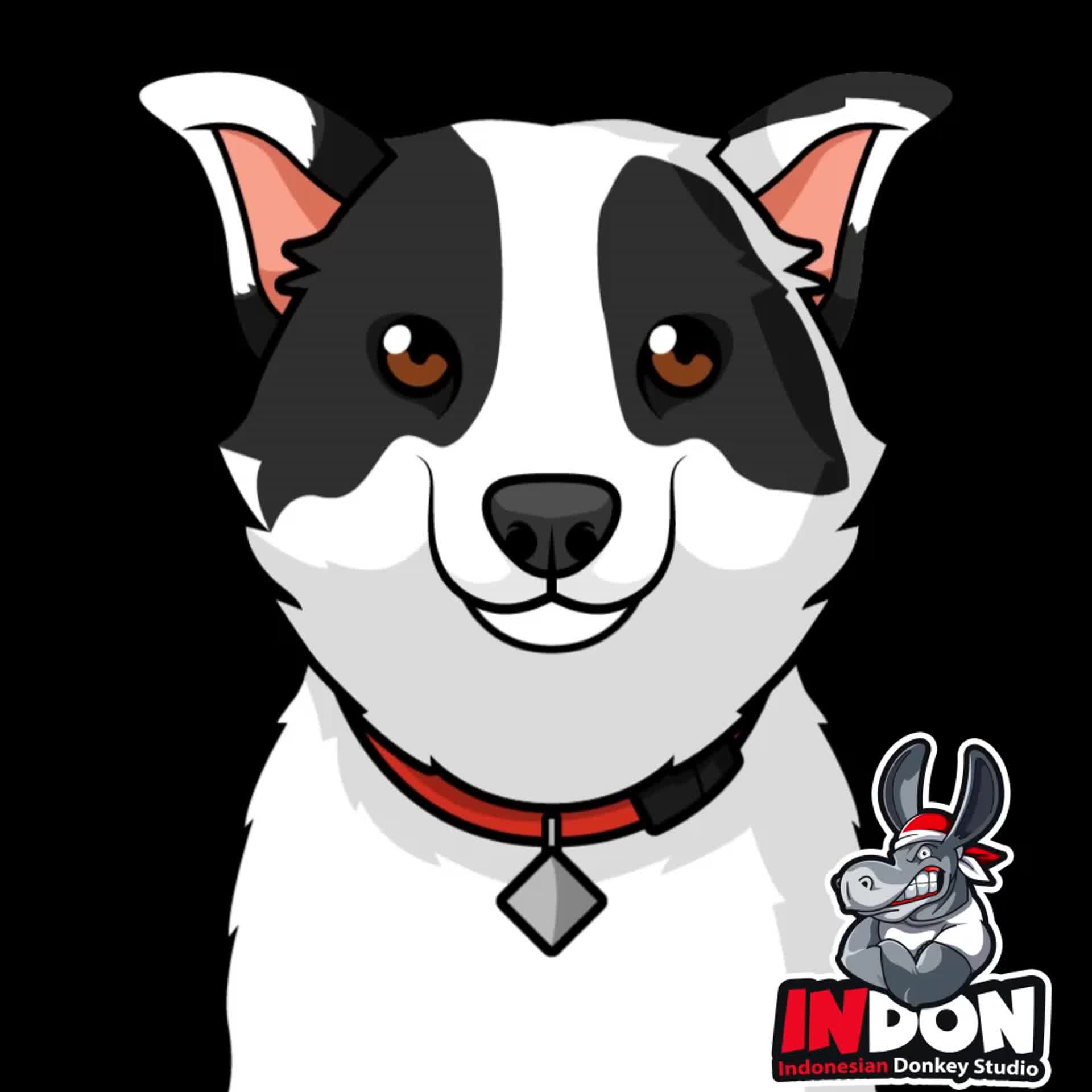 ArtStation - Lovely Dog animated emote