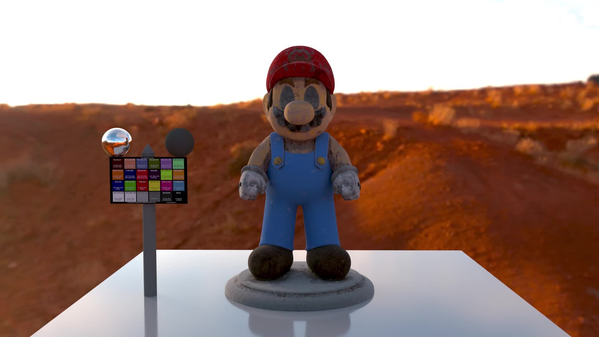 ArtStation - Lighting lookdev and texturing