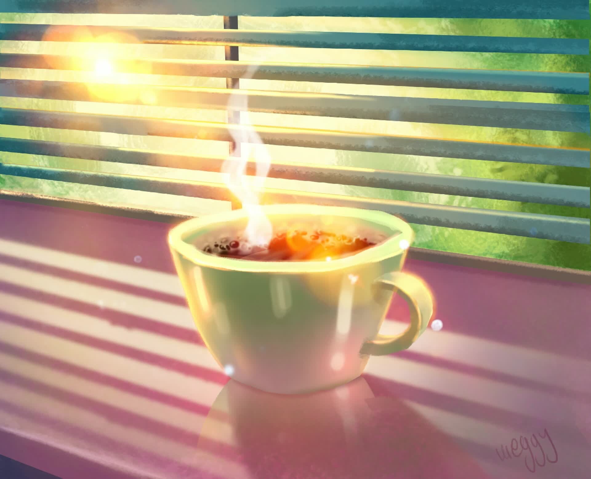 ArtStation - Morning coffee