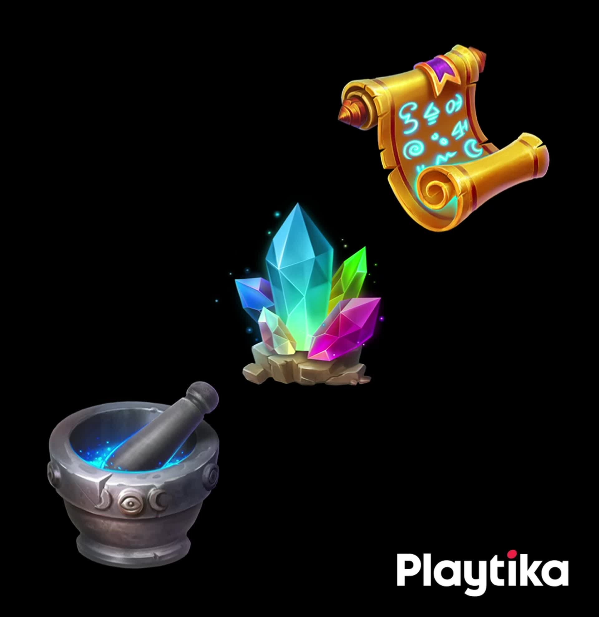 ArtStation - Mid symbols animations