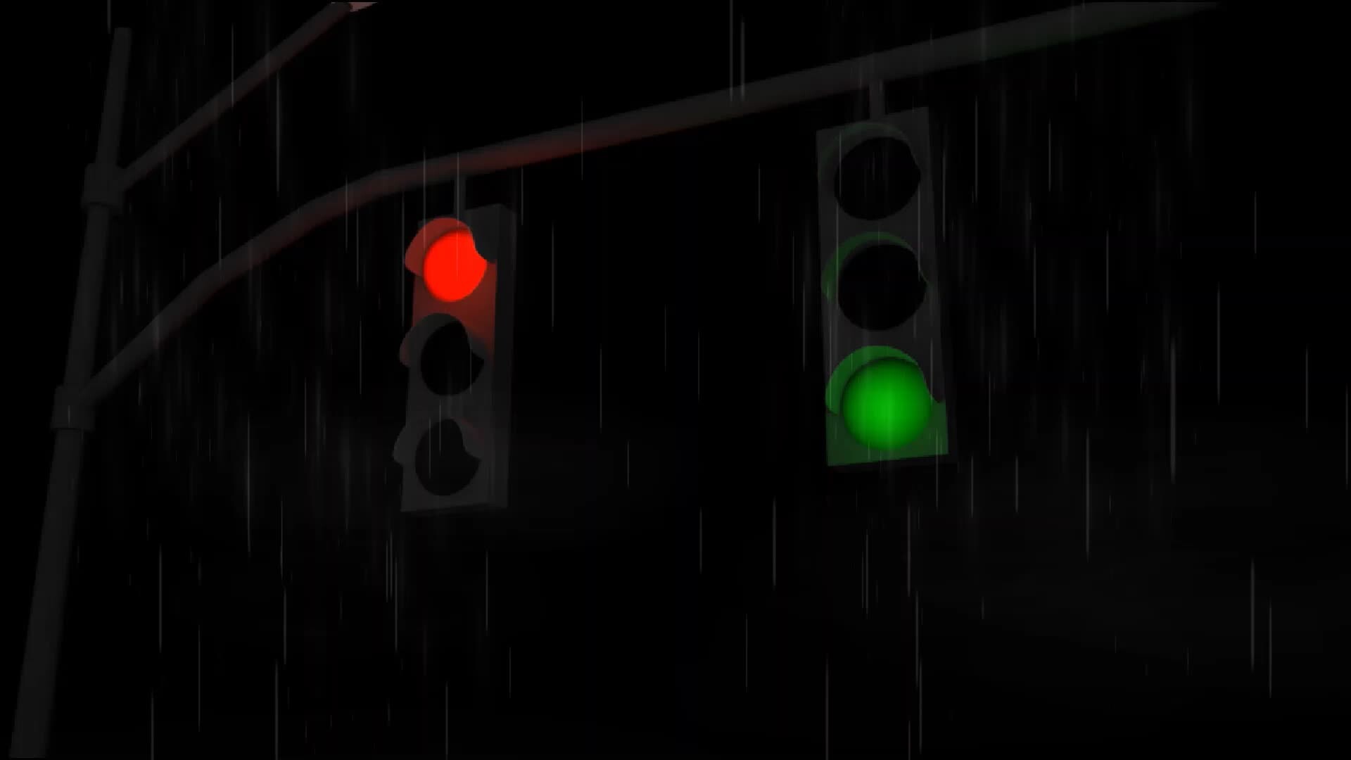 ArtStation - Inspired Traffic Light with Light animation