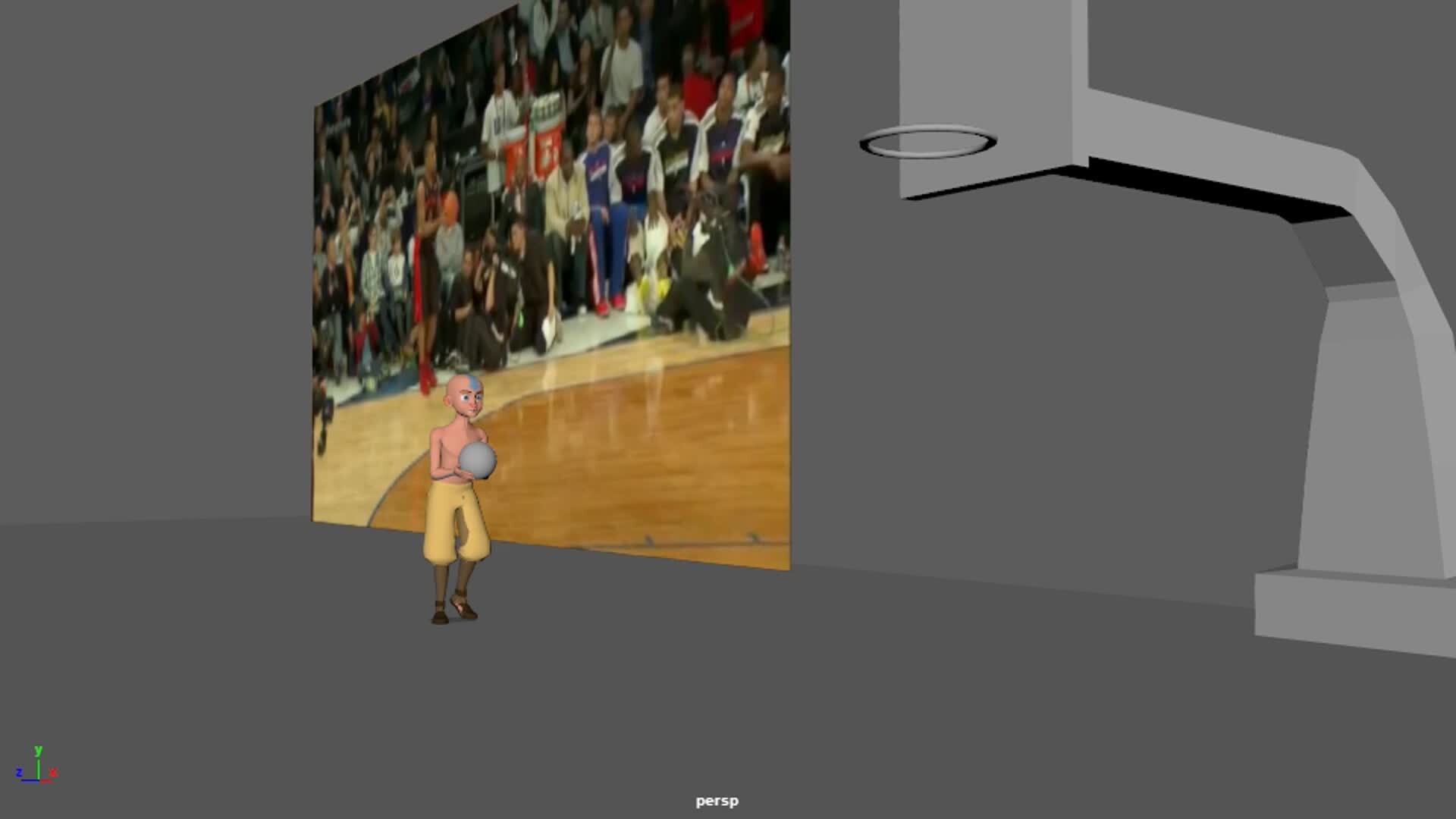 ArtStation - 3D Animation - Dunk Exercise