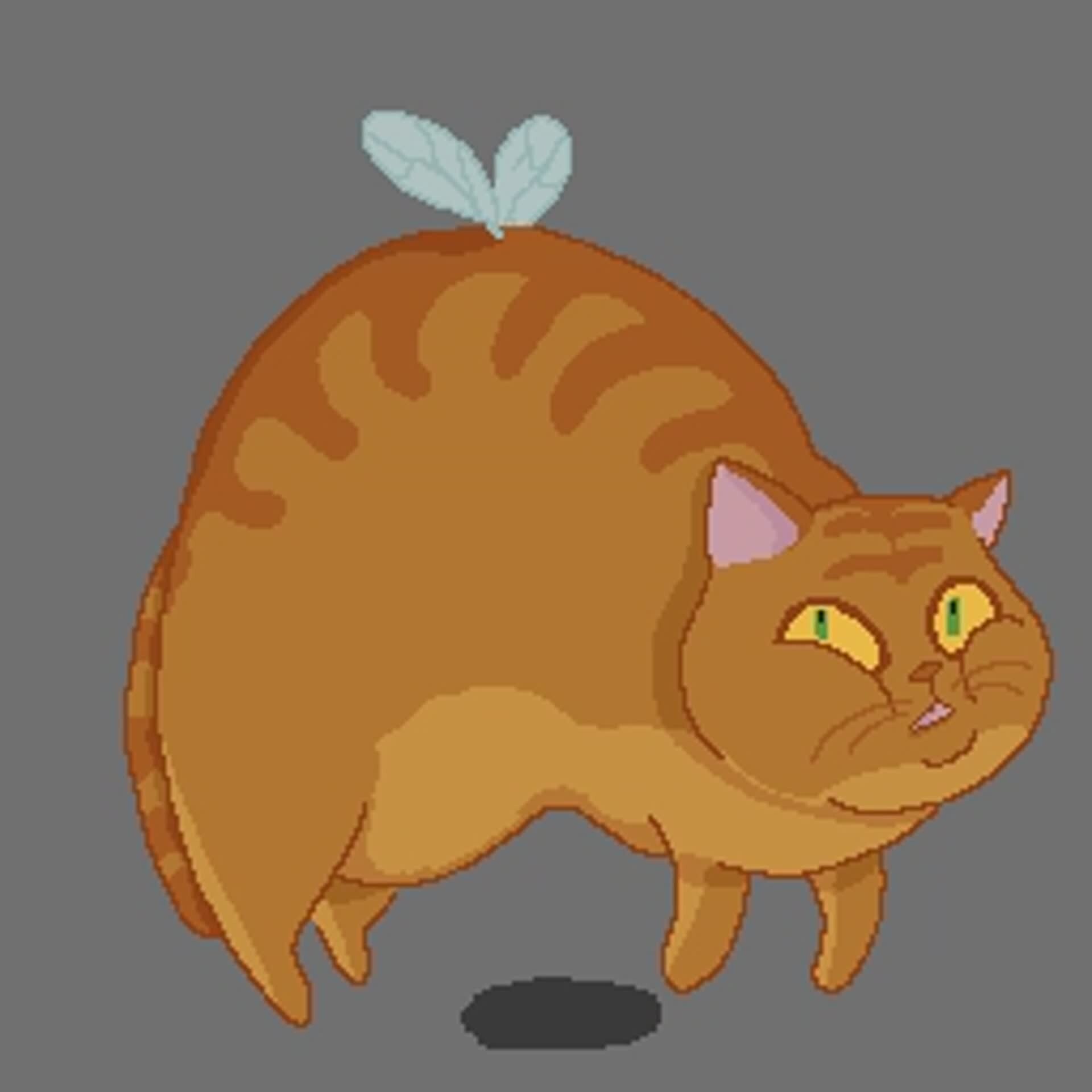 ArtStation - Fat cat