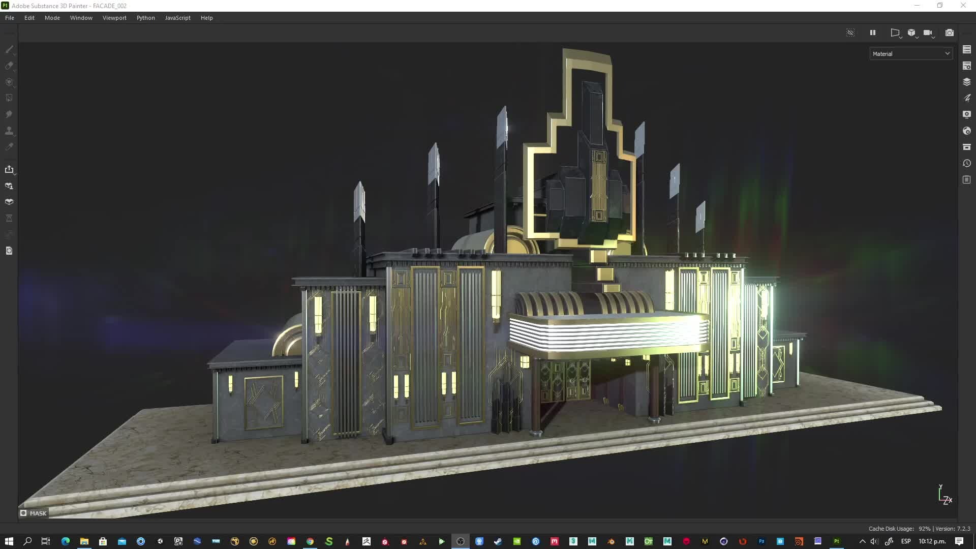 ArtStation - 3d scene_Yo...