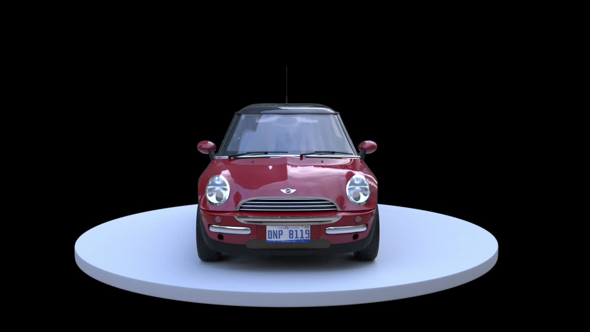 ArtStation - Mini Cooper