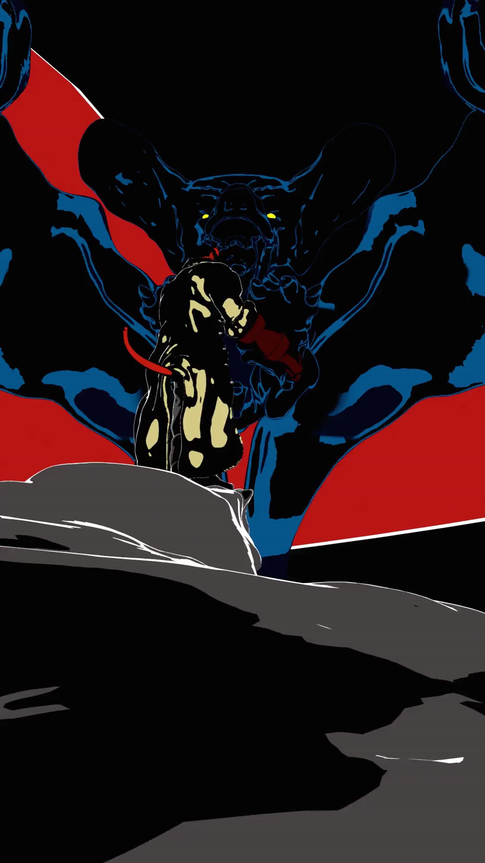 ArtStation - Hellboy VS Bat