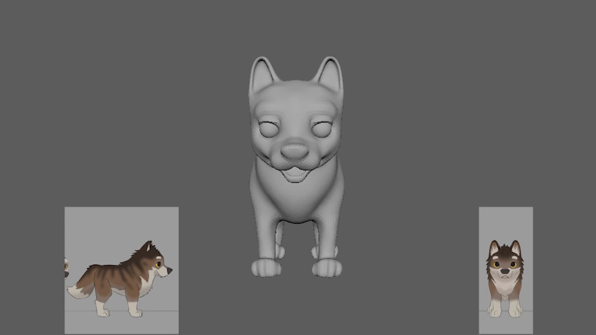 ArtStation - Pup Model from StudioX