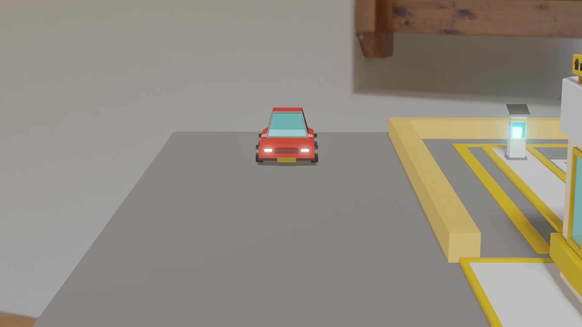 ArtStation - animation parking simulation