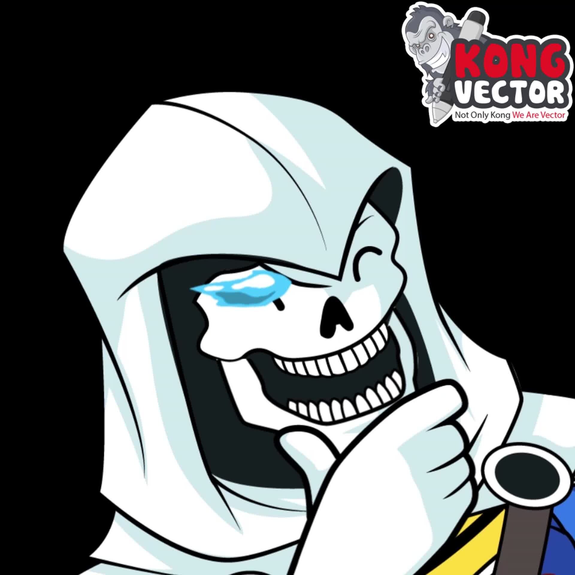 ArtStation - Skull Animated Emote