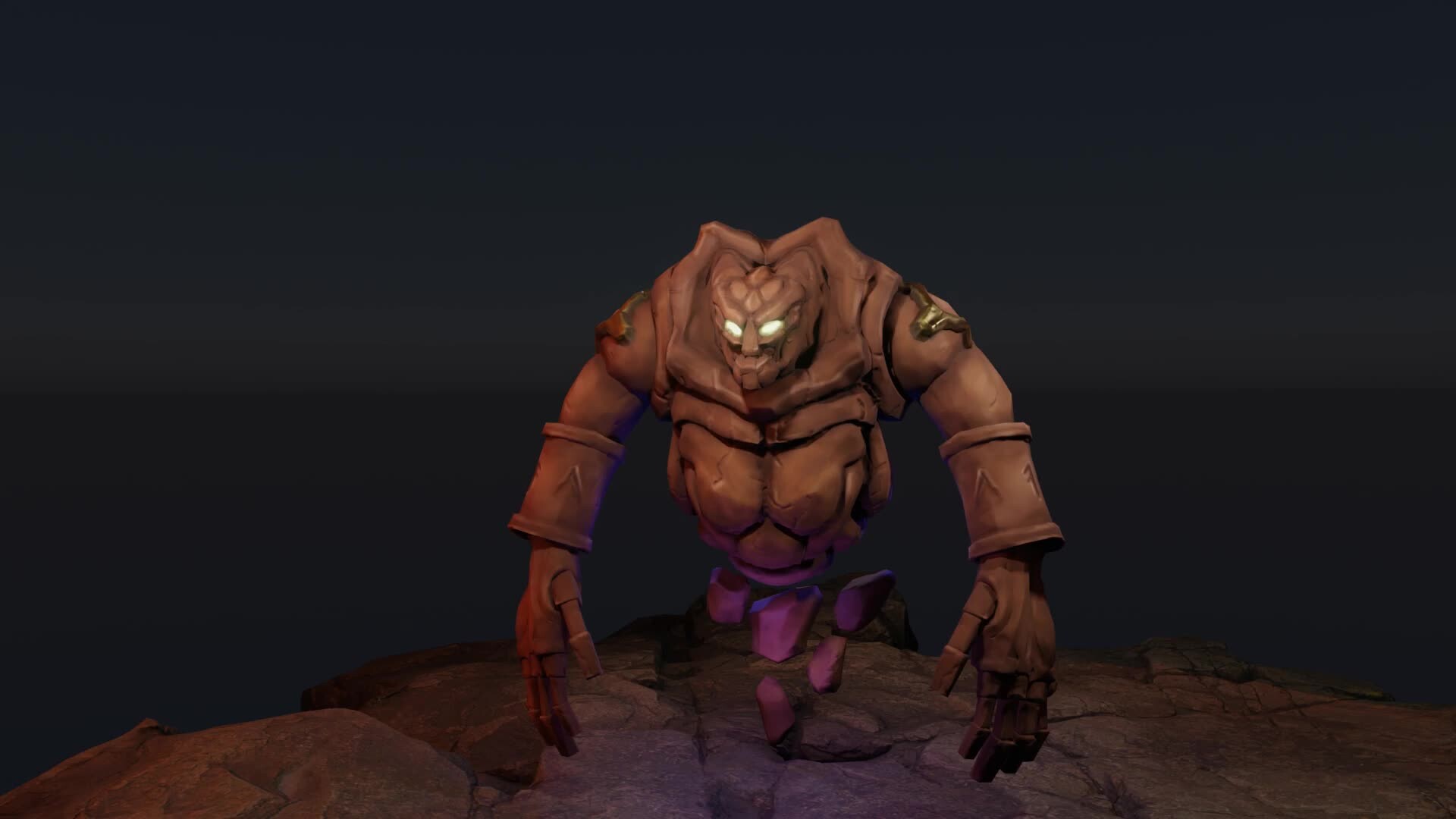 ArtStation - Stylized golem