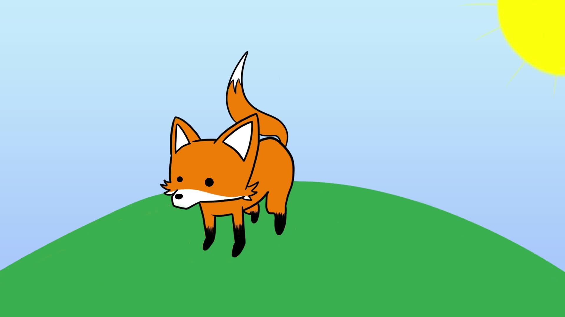 ArtStation - Fox Tail Animation