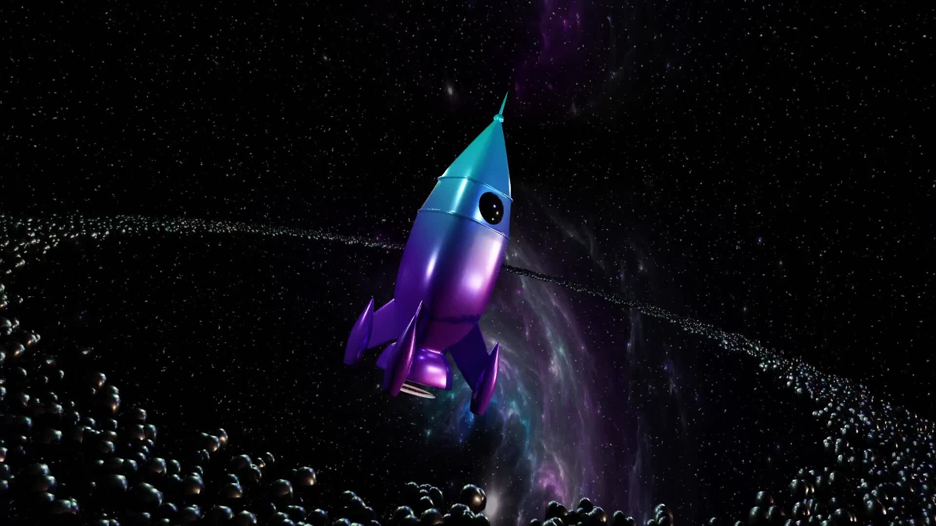 ArtStation - Spaceship Animation