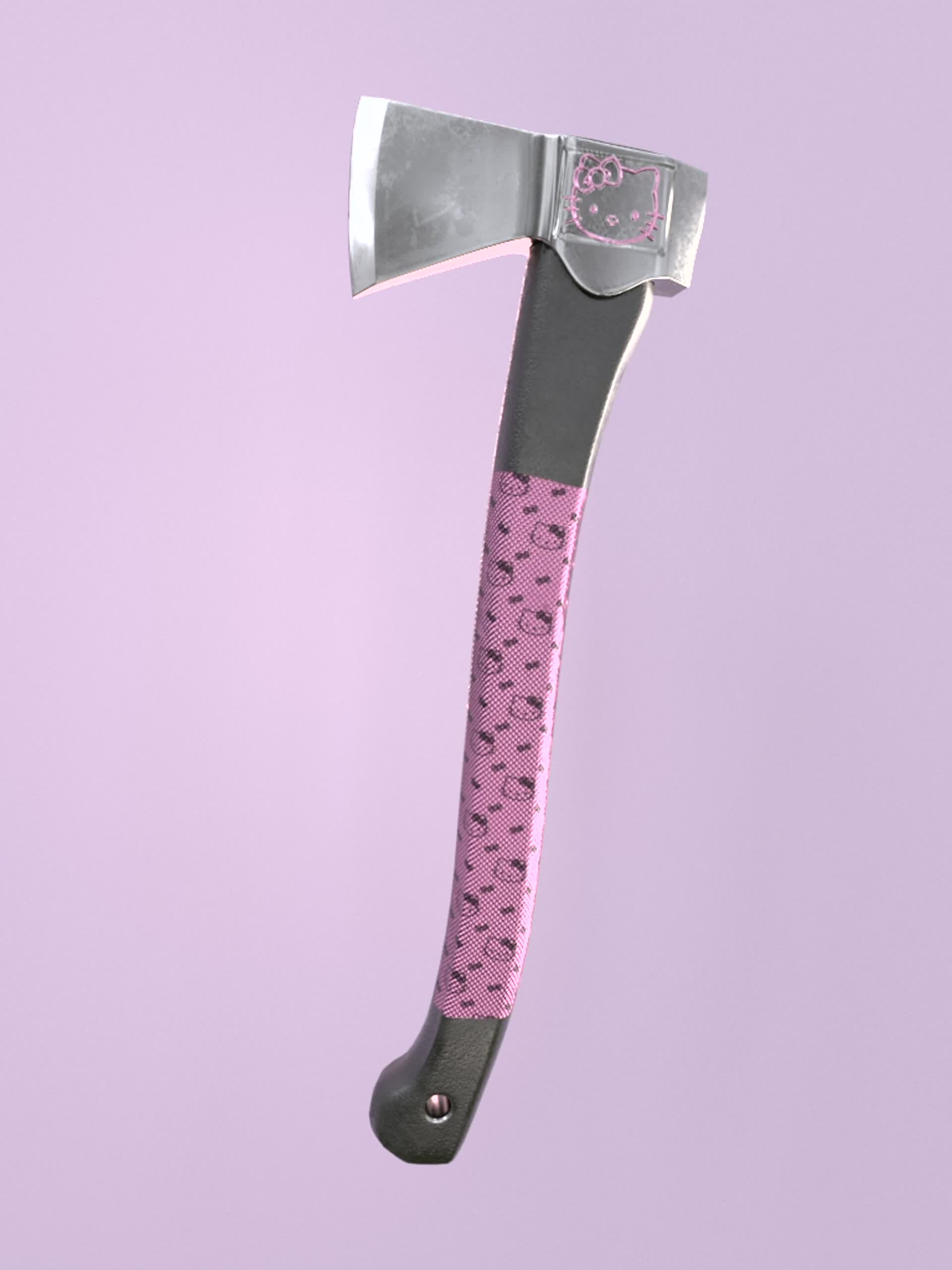 ArtStation - Hello Kitty Axe