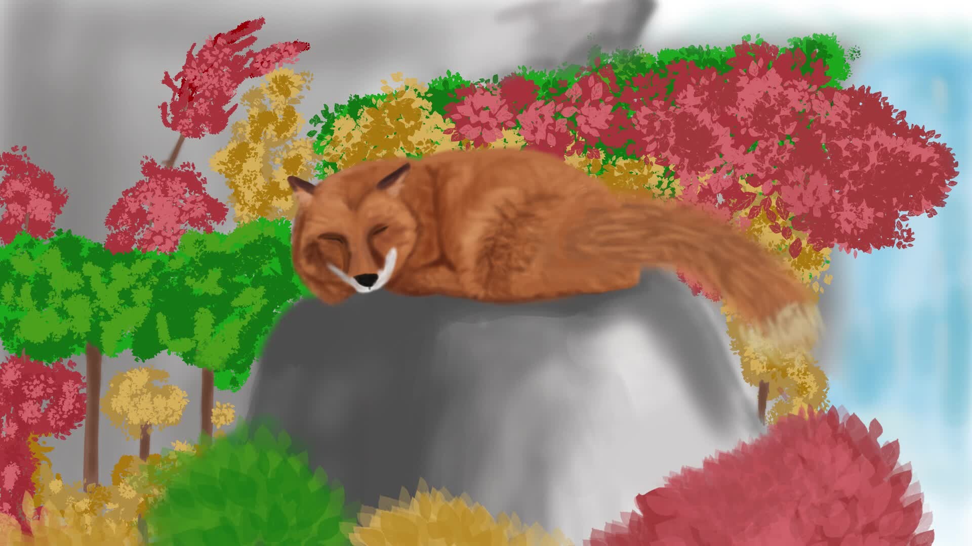 ArtStation - Fox Tail Animation