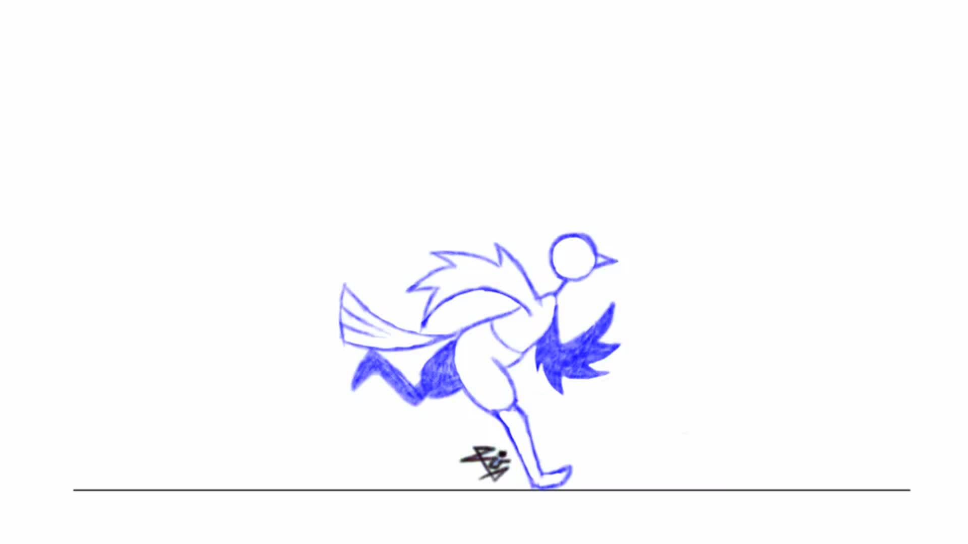 ArtStation - Own character run cycle