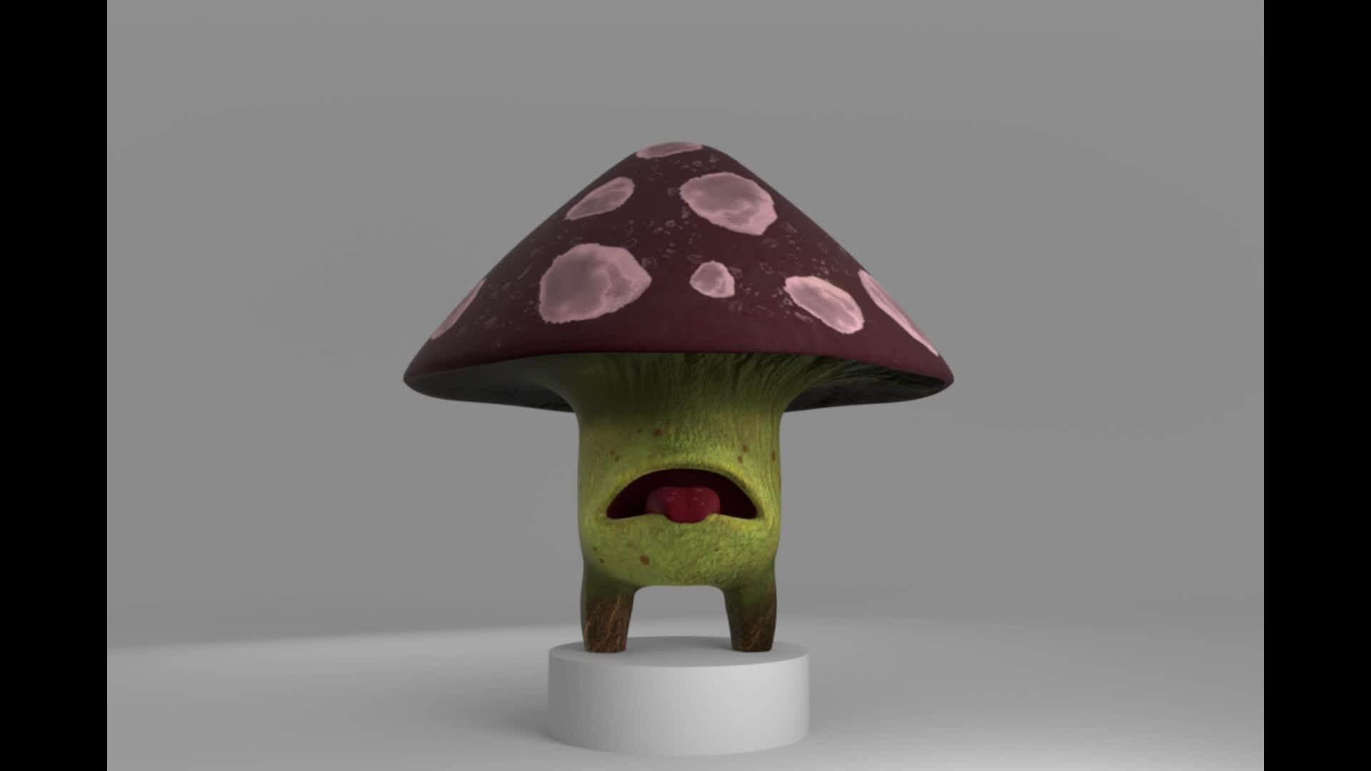 ArtStation - Dungeon Enemy: Basic Mushroom