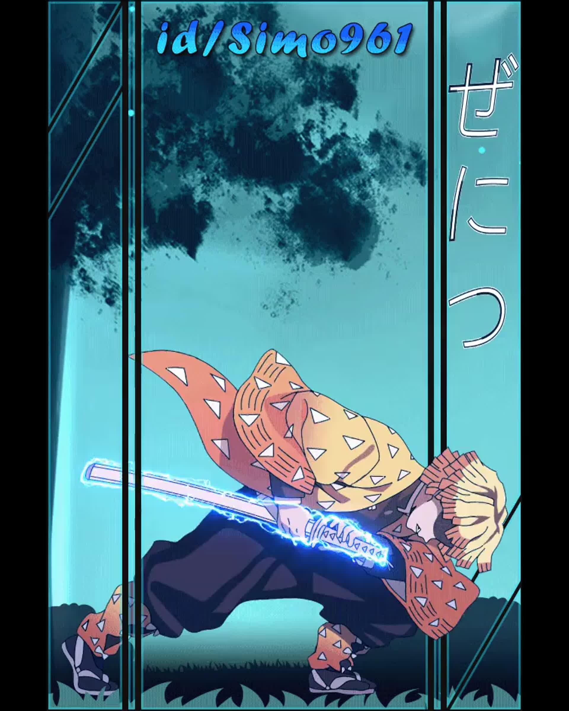 ArtStation - Zenitsu Agatsuma Steam Artwork