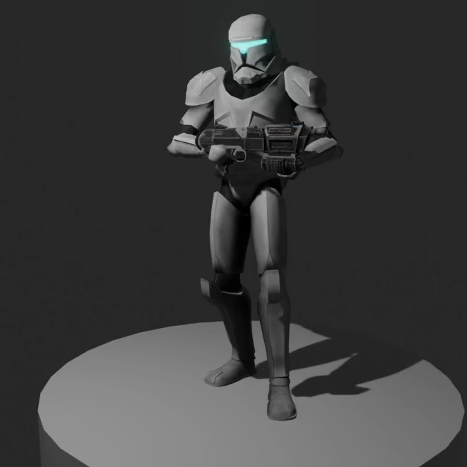 ArtStation - Star Wars The Clone Wars Republic Commando