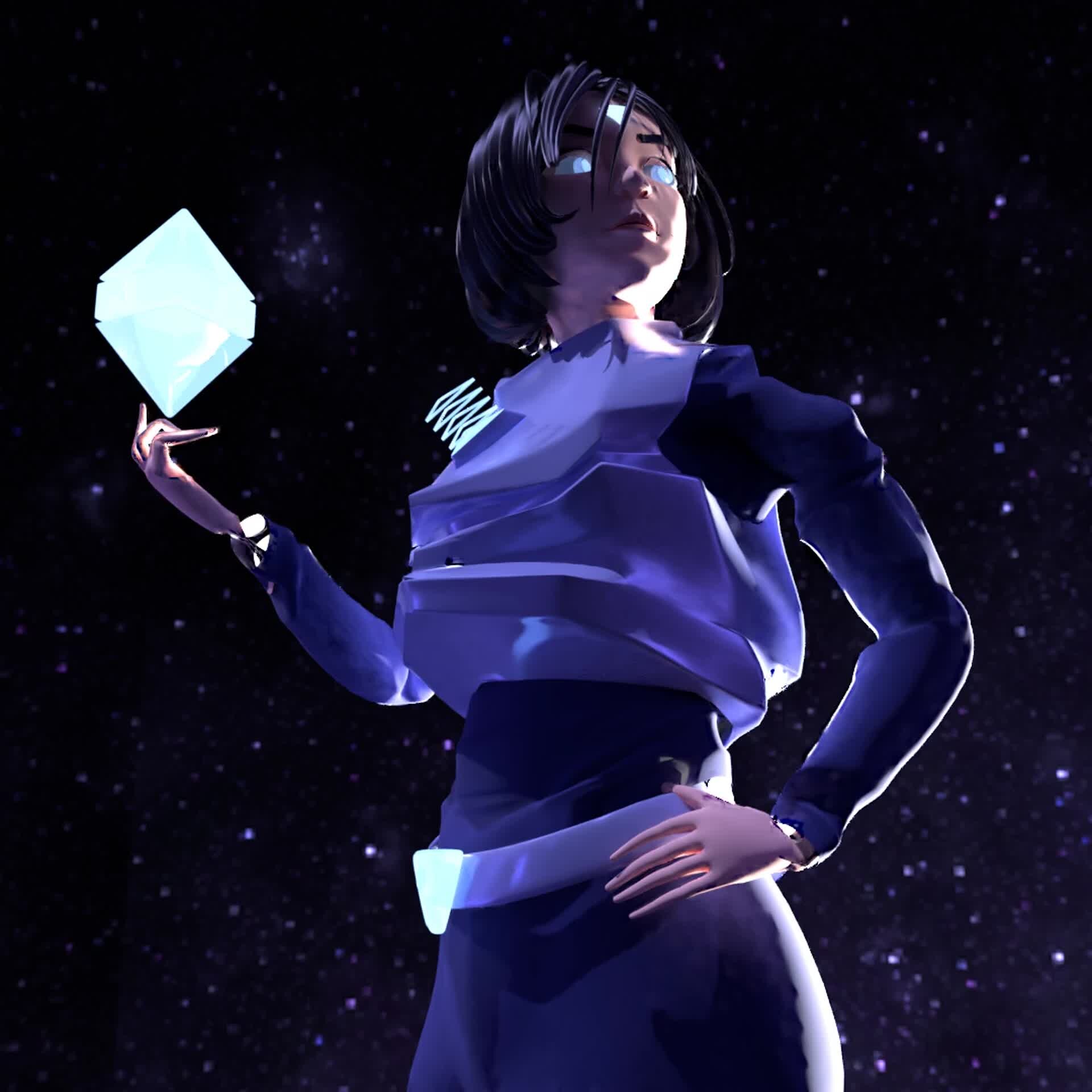 ArtStation - Space girl