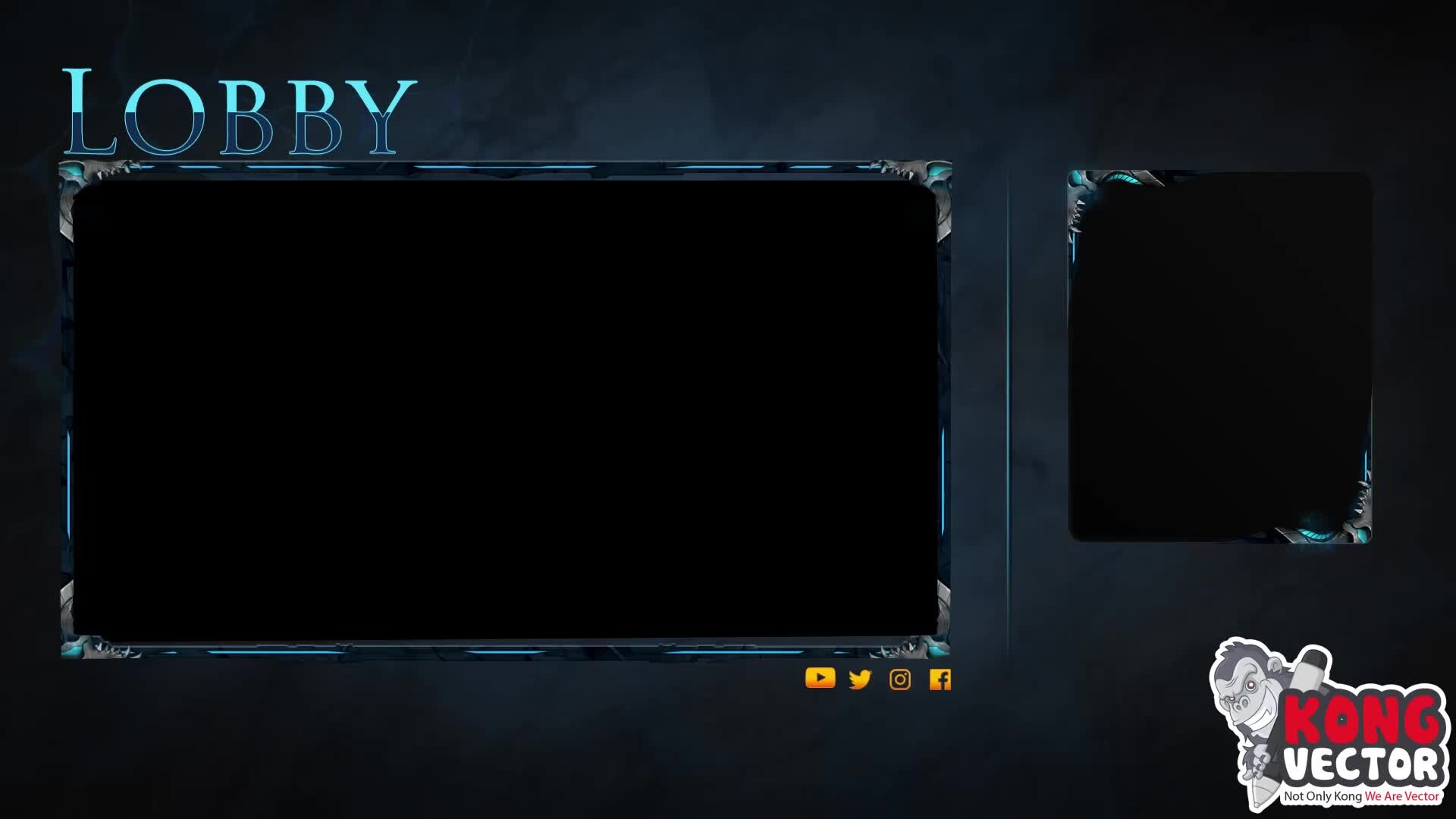 kong vector - Animated Lobby Screen