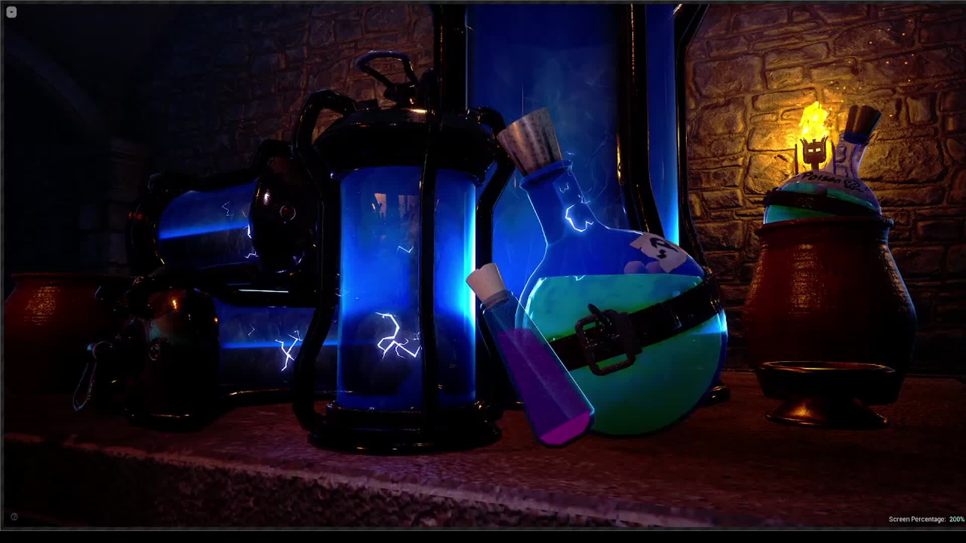 ArtStation - Magic Flasks