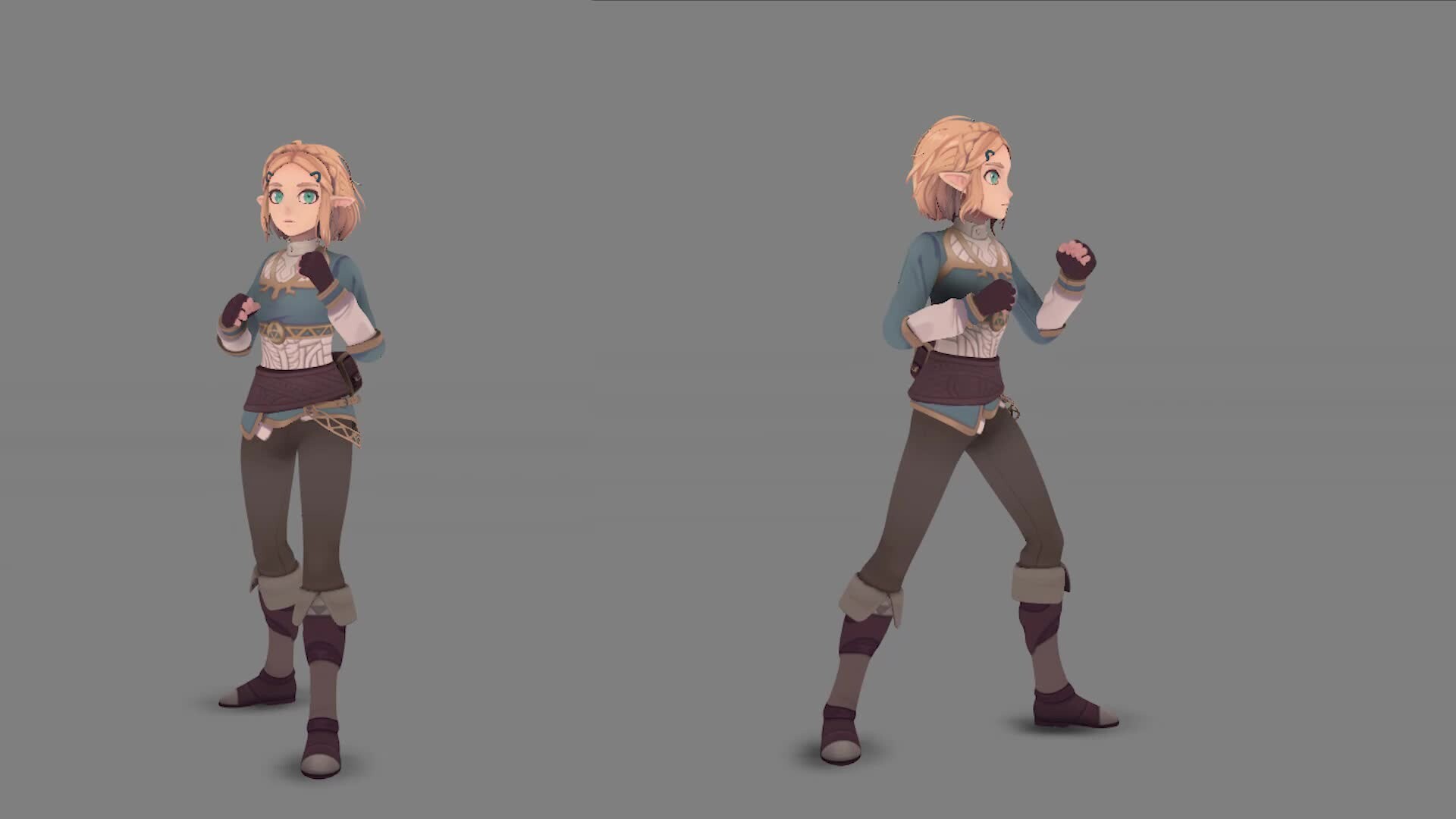 ArtStation - High kick animation