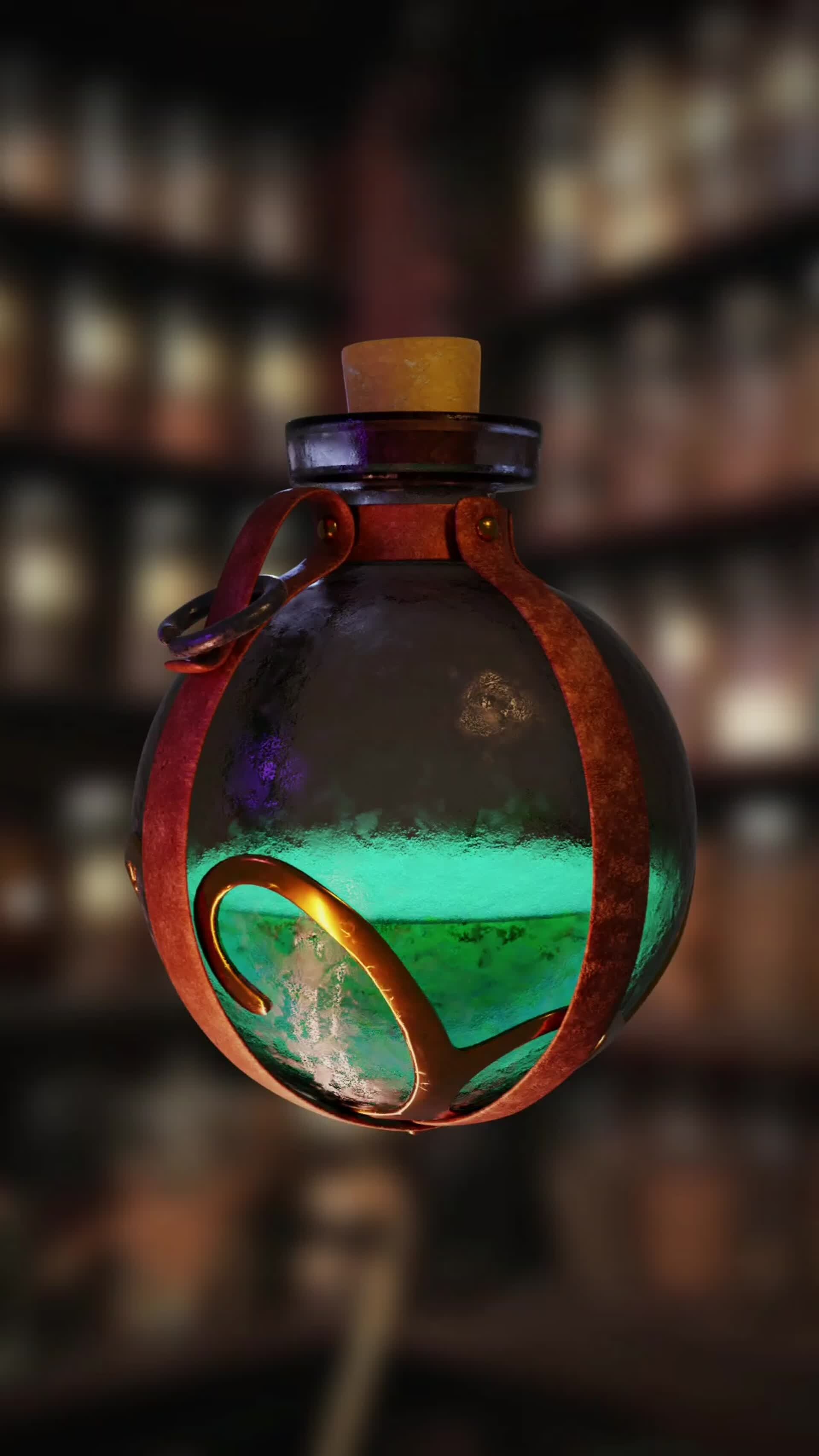 ArtStation - Magic in a bottle