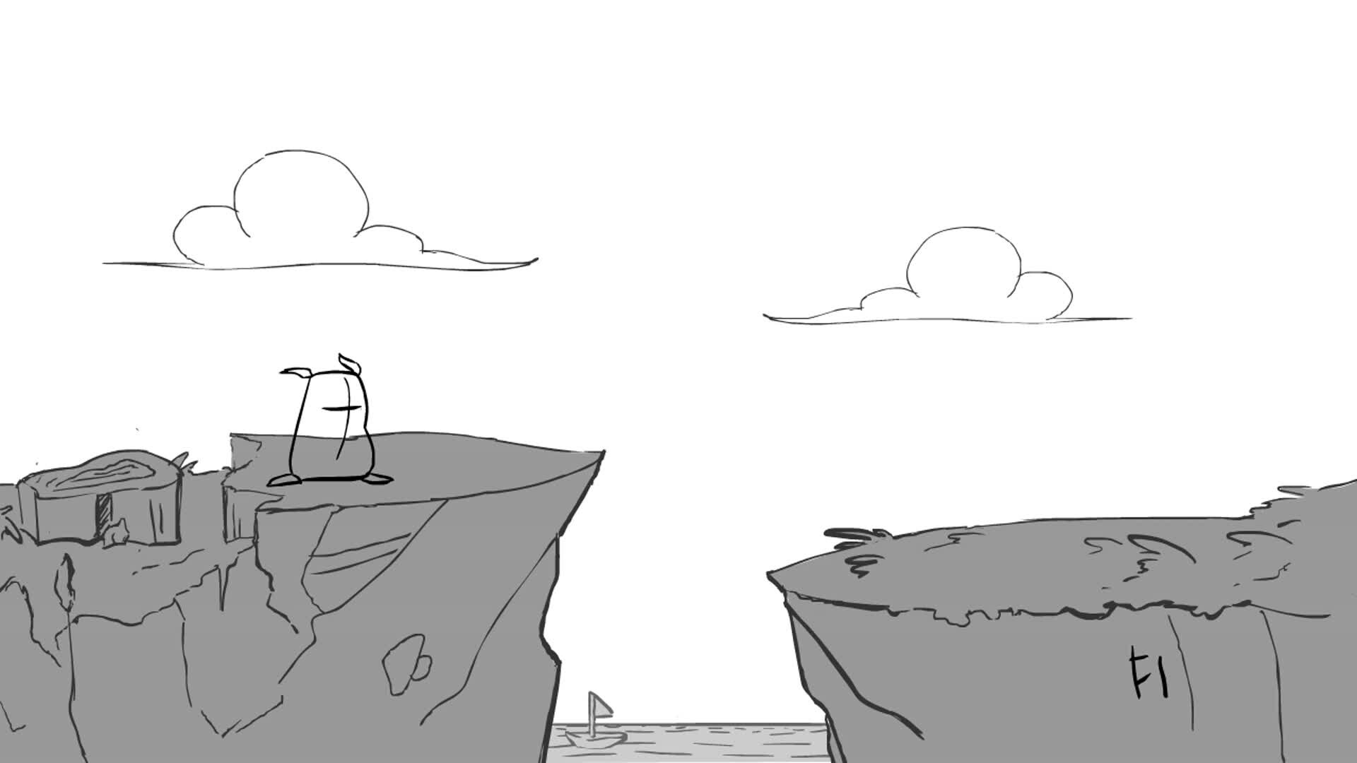 ArtStation - Flour Sack Jump Animation