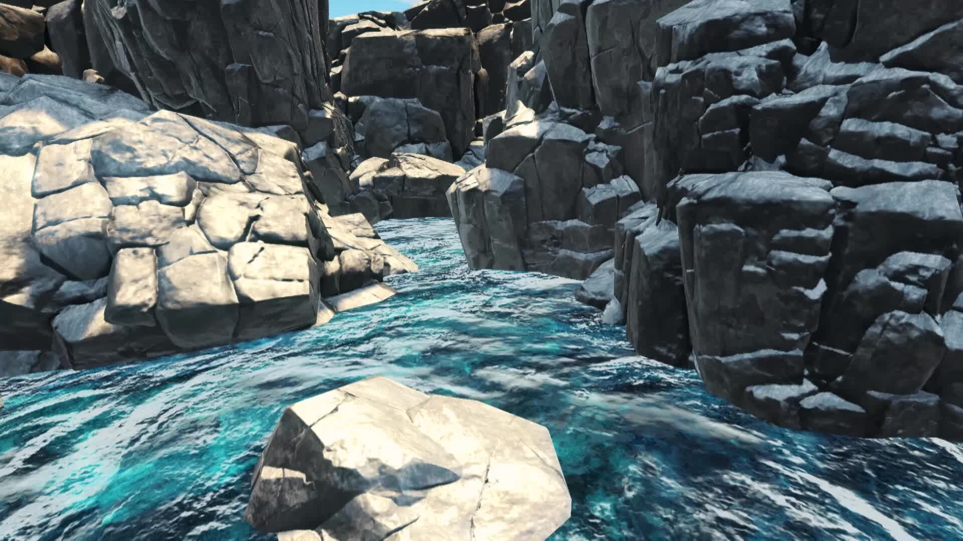 ArtStation - Created HDRP River shader