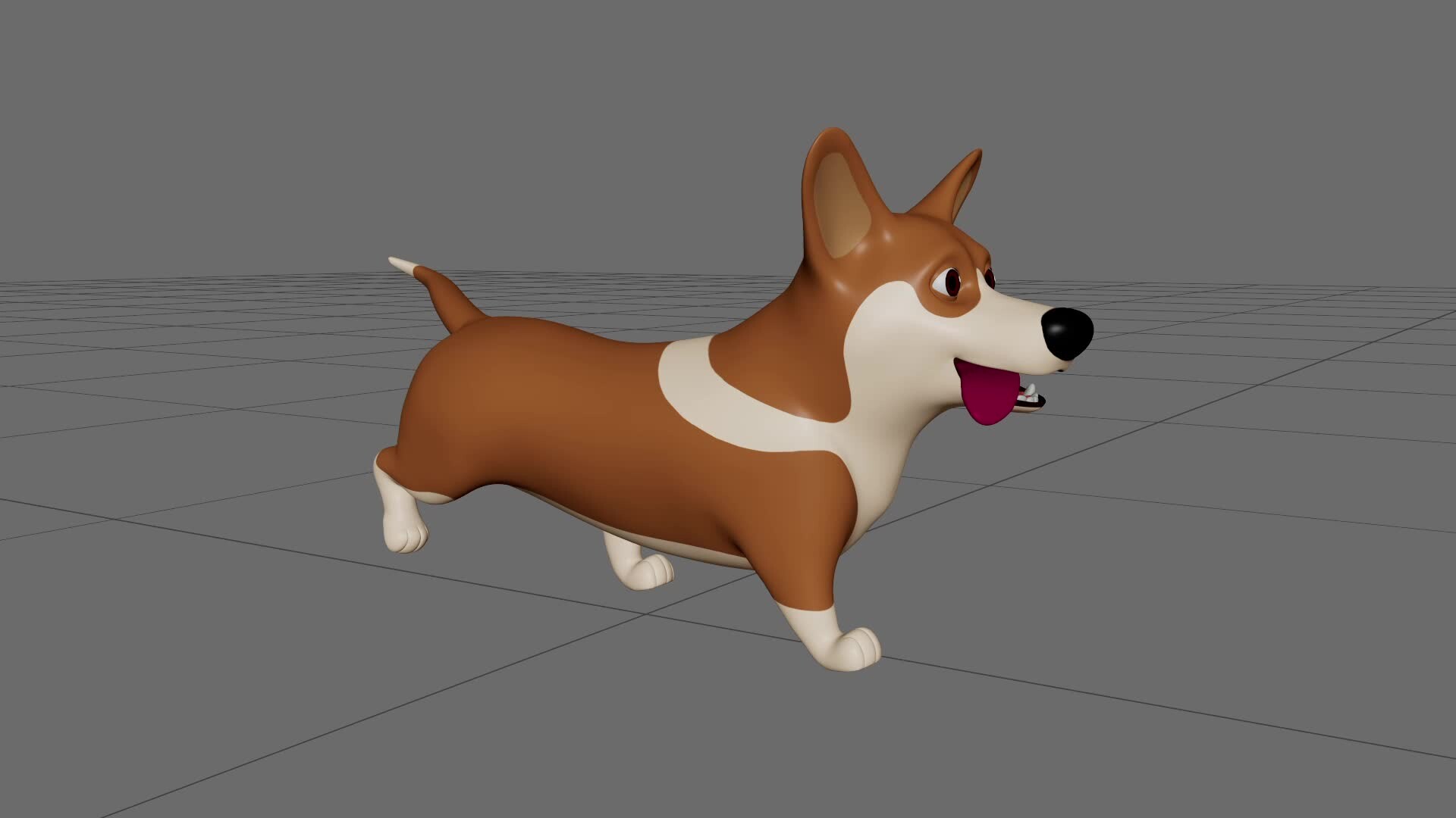 ArtStation - Corgi Walk Cycle