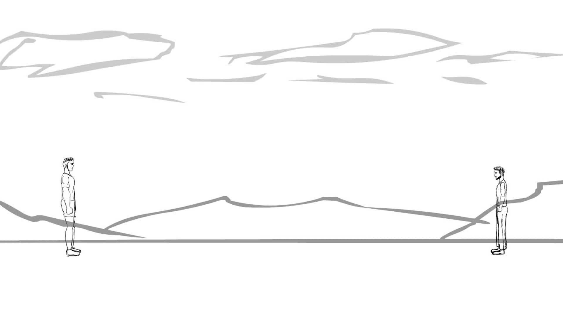 ArtStation - Fight scene 2d