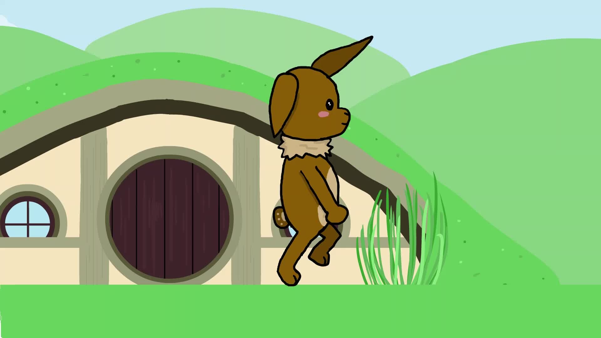 ArtStation - Rabbit Walk Cycle Animation