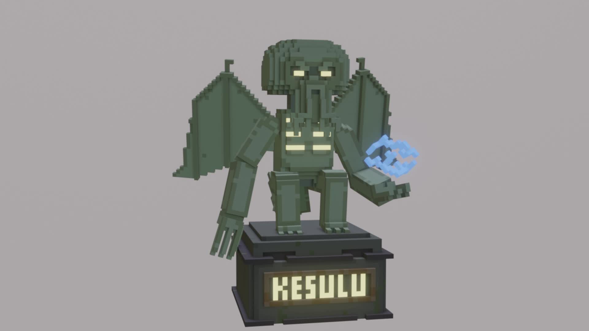 ArtStation - Kesulu - Voxel art