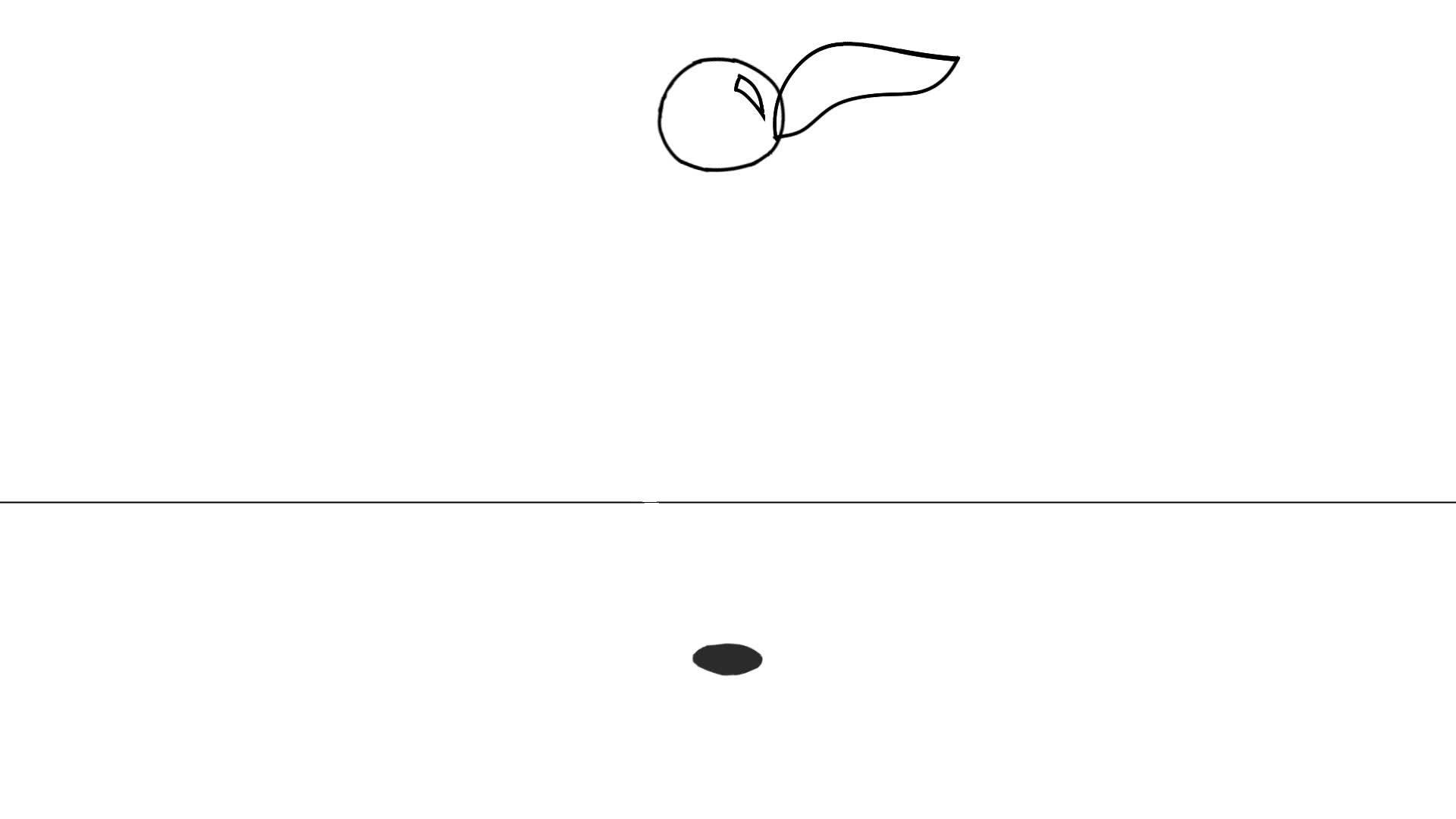 ArtStation - Ball Bounce With Tail Animation