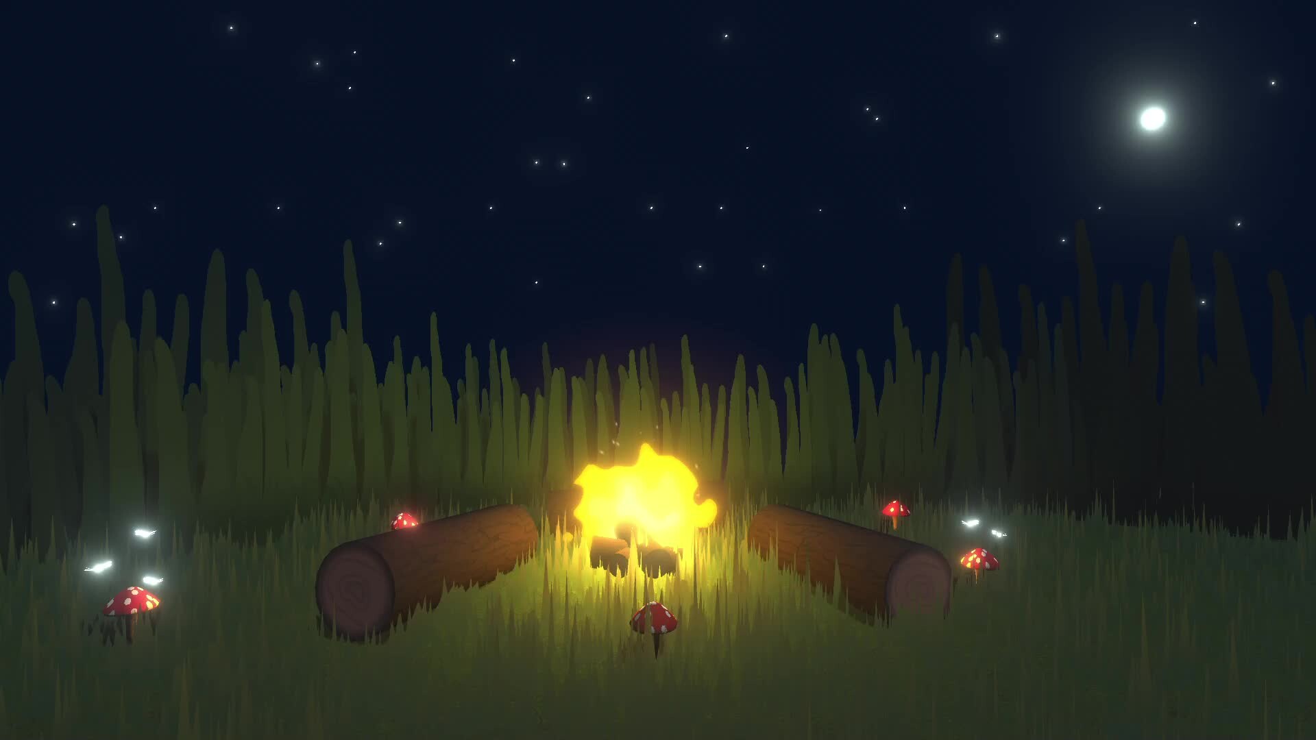 ArtStation - Campfire scene