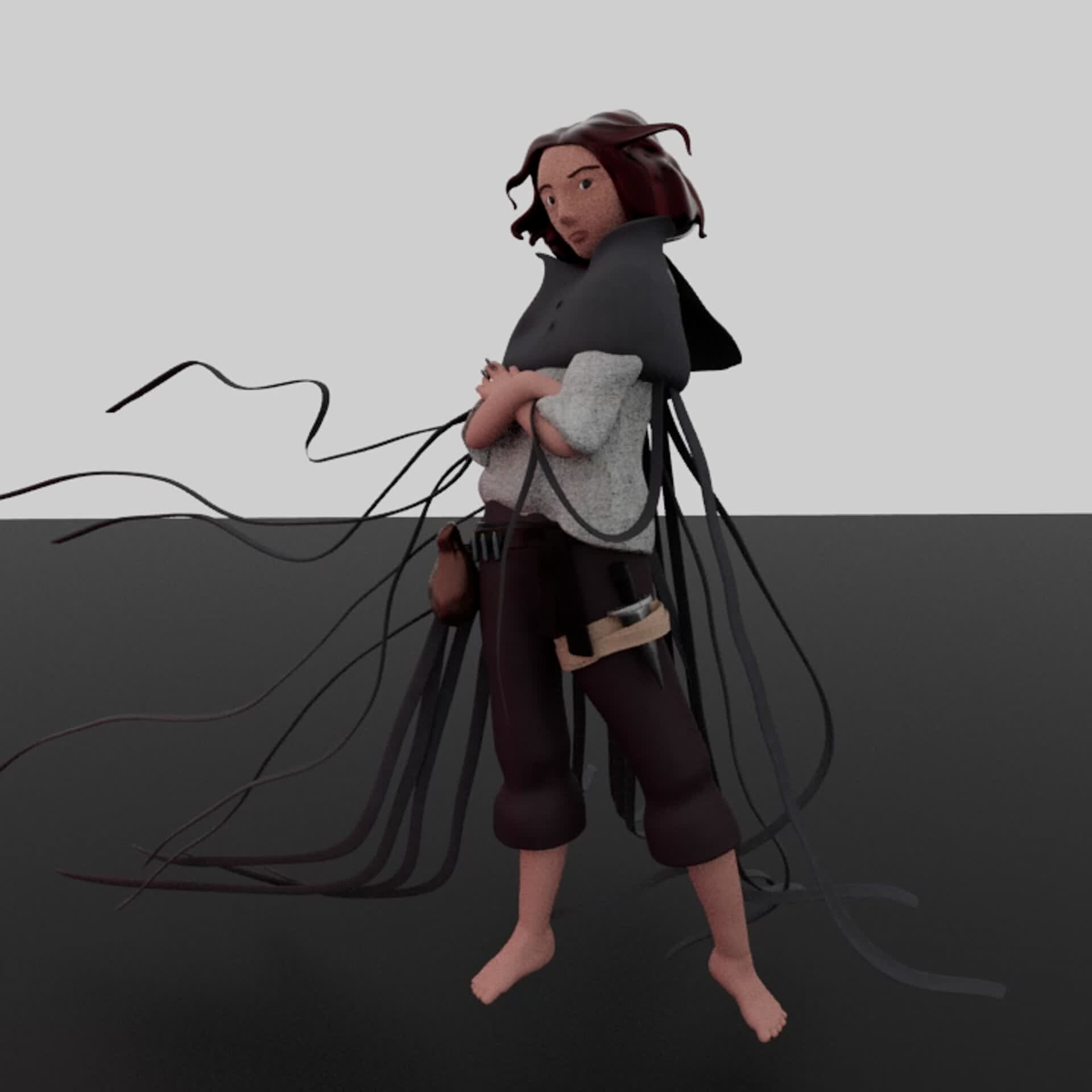 ArtStation - Vin from Mistborn