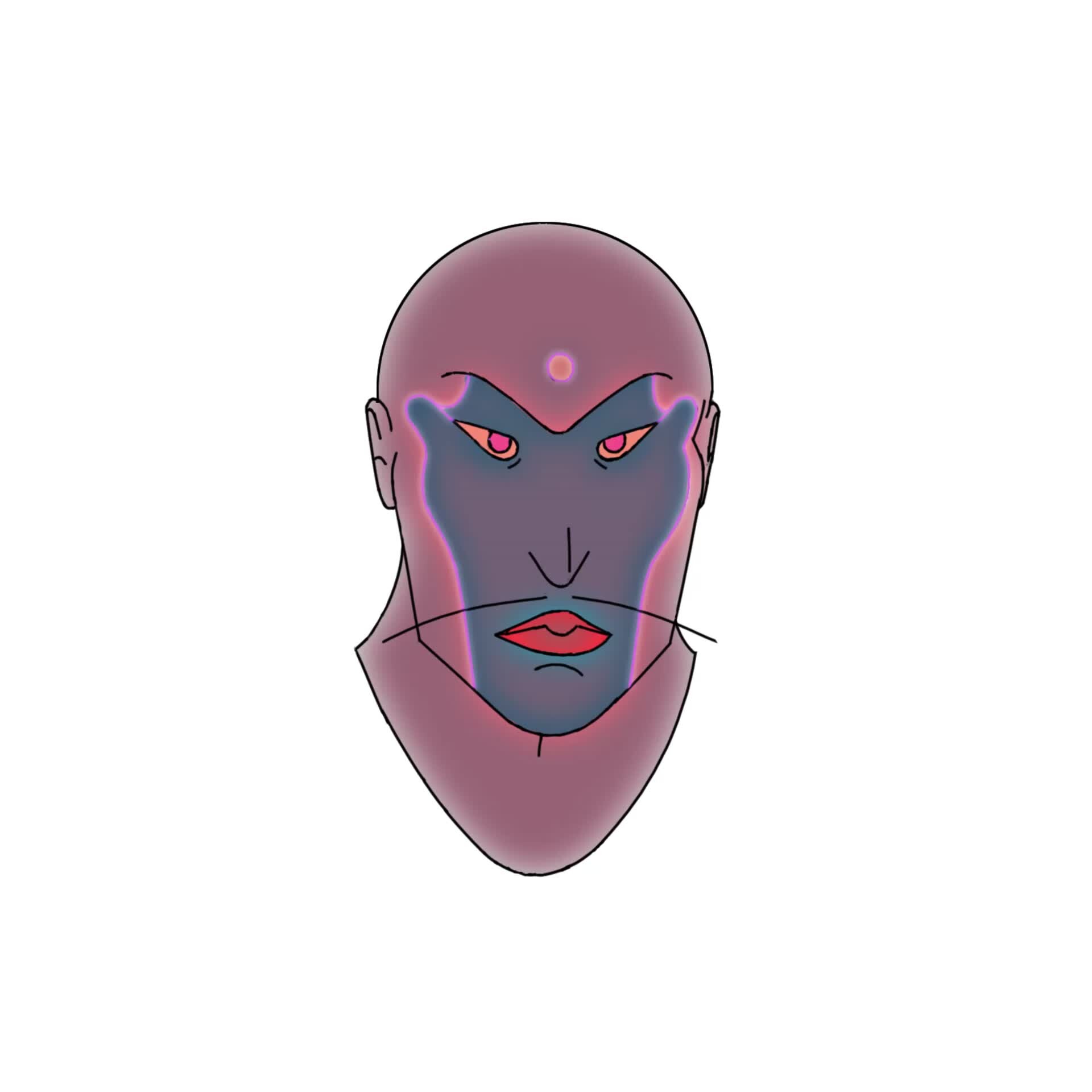 ArtStation - Character head turn-around animation