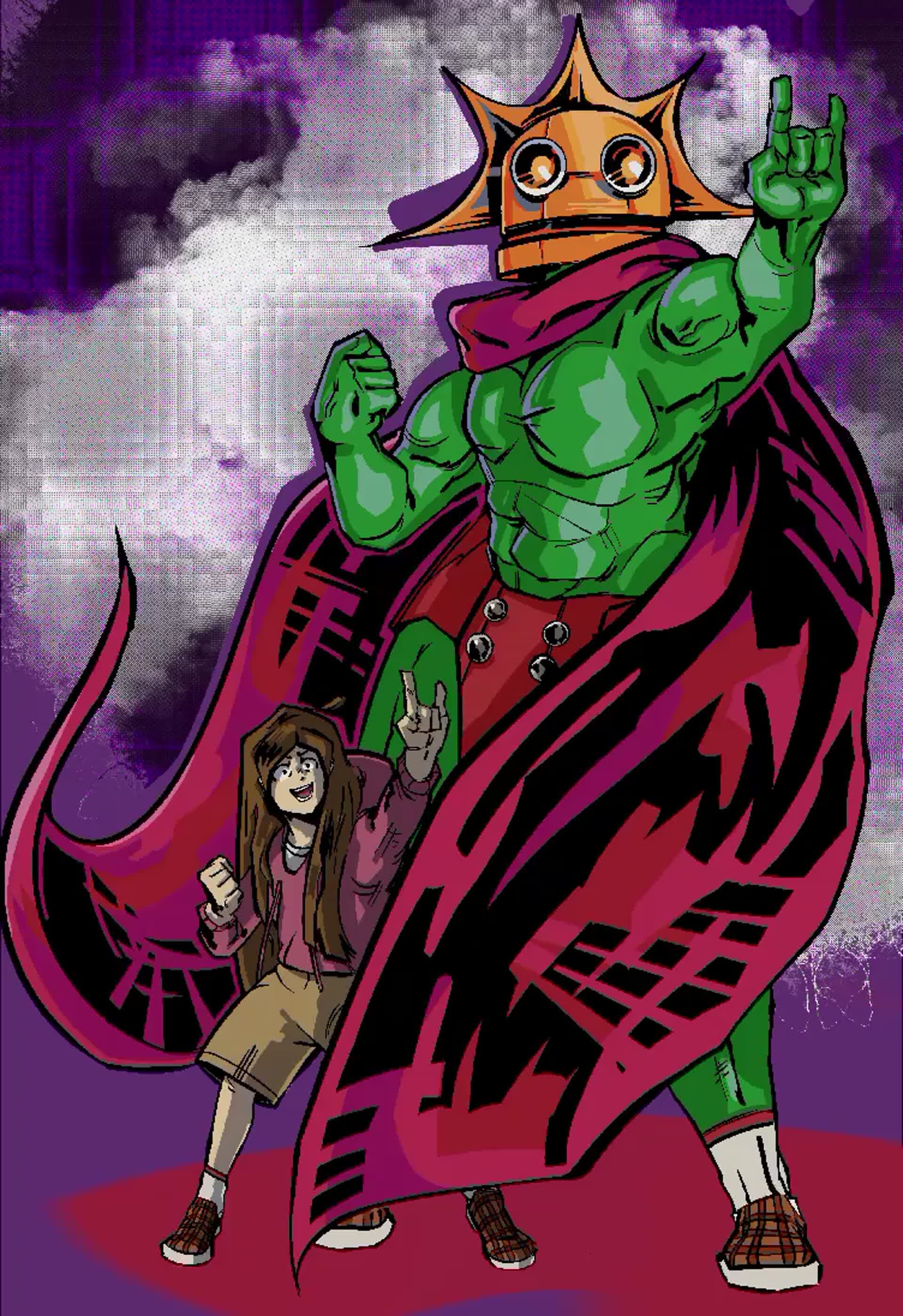 ArtStation - The Making of "My Best Friend, Kaptain Kill"