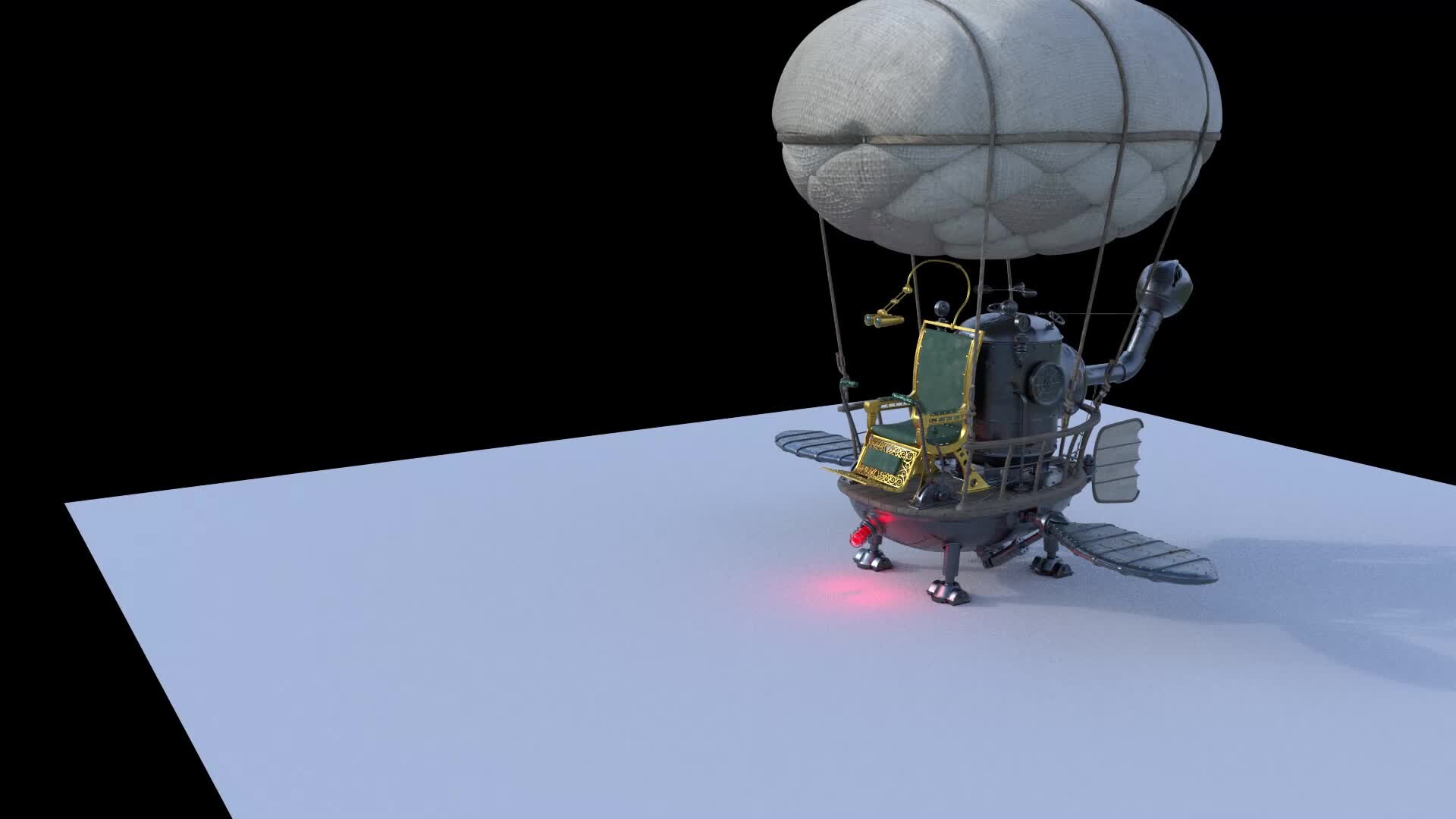 ArtStation - Flying Machine