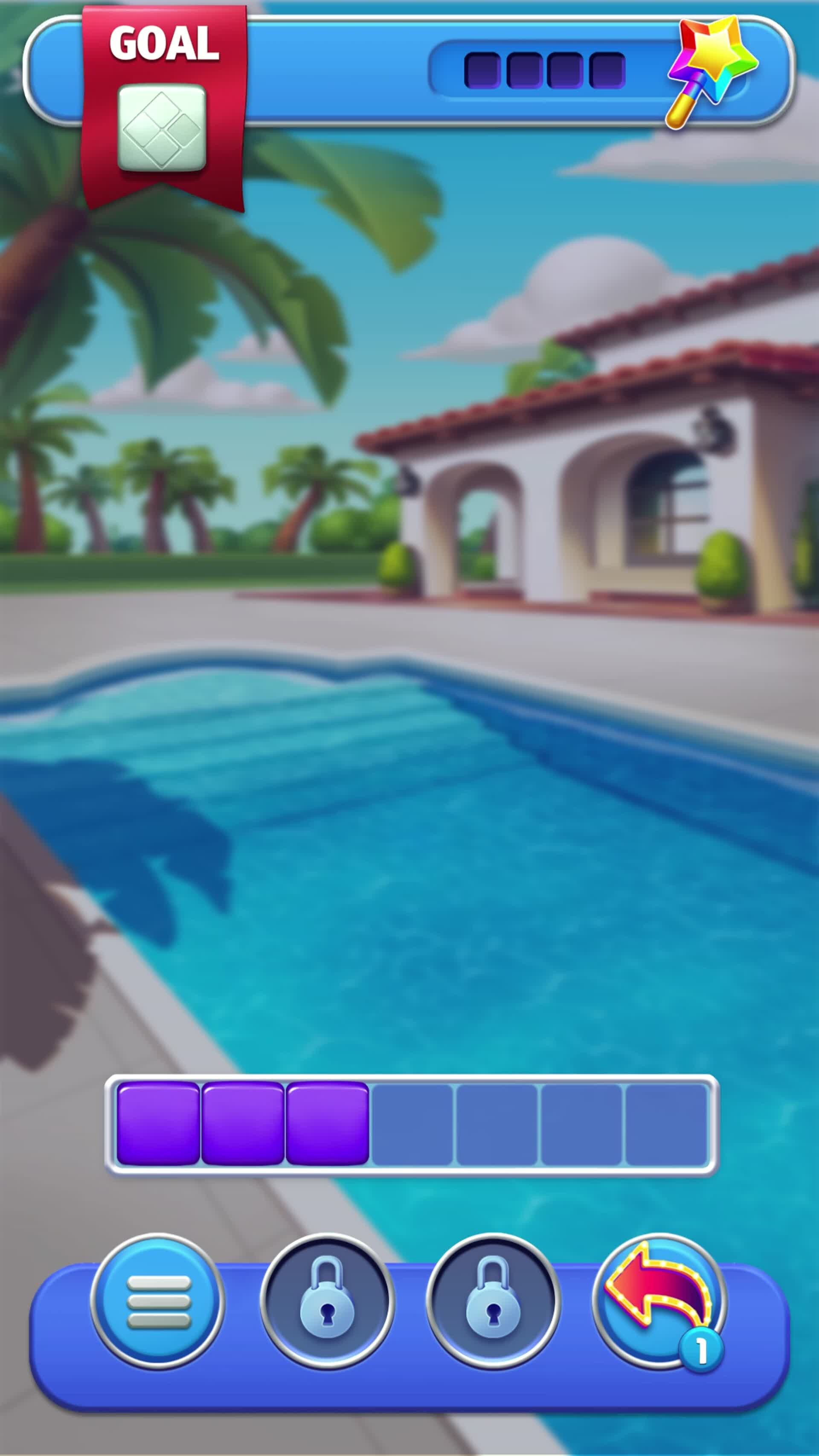 ArtStation - Parties & Puzzles - Level Win