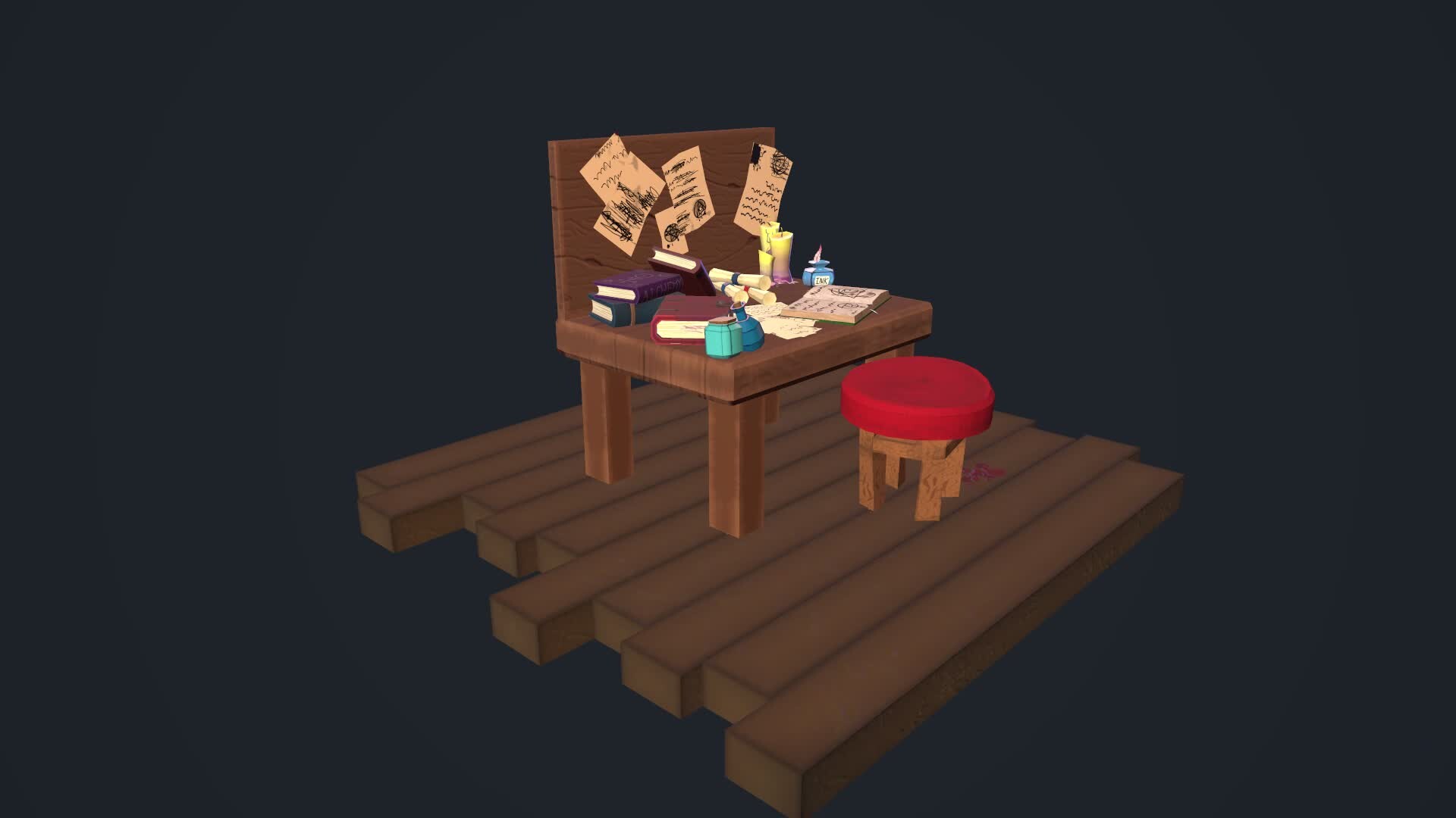 ArtStation - Alchemist's Table