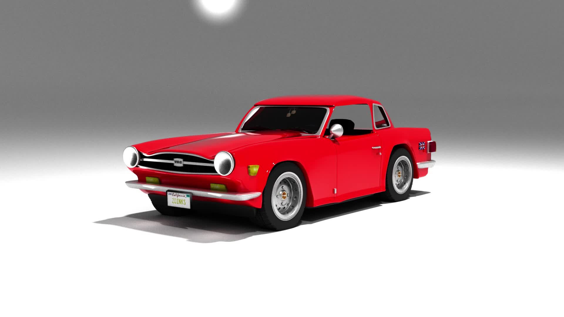 ArtStation - Triumph TR6 3D Model