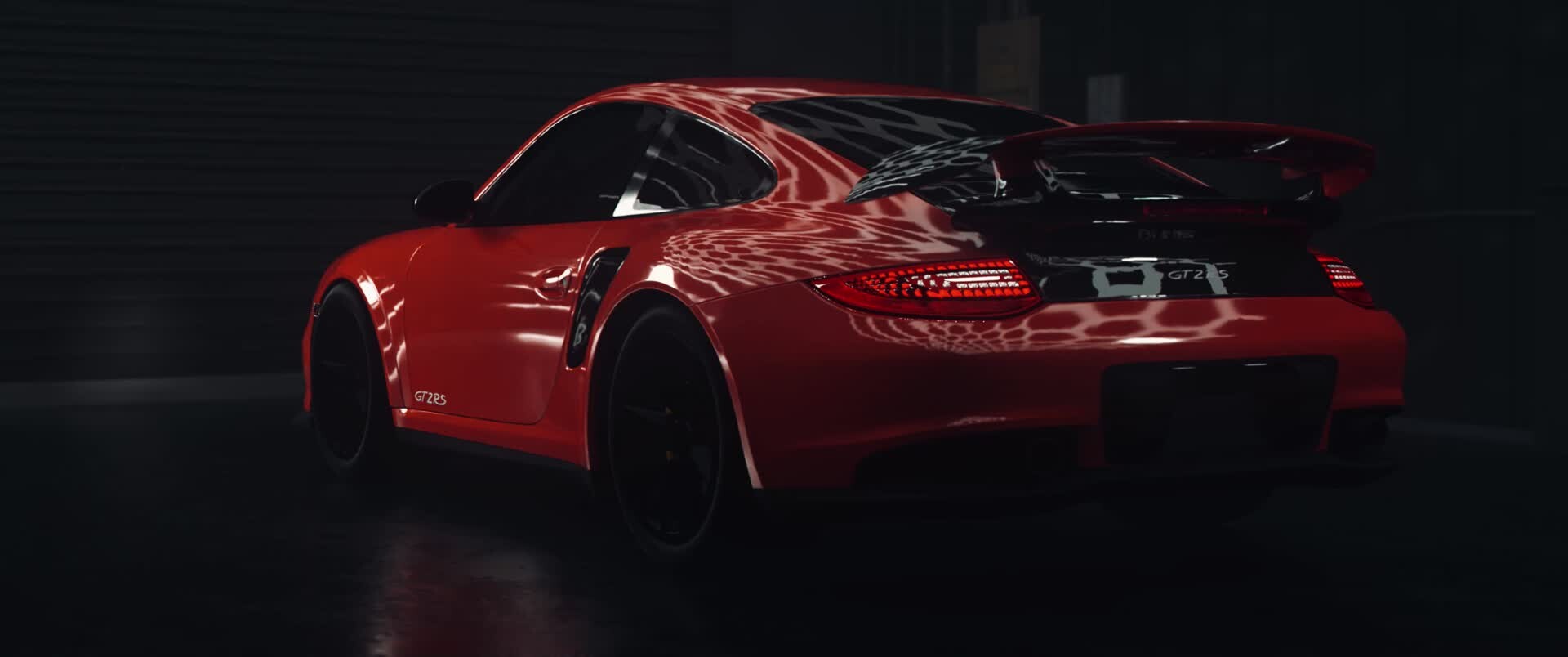 ArtStation - Porsche GT2RS: Garage 3D work in Blender Cycles X