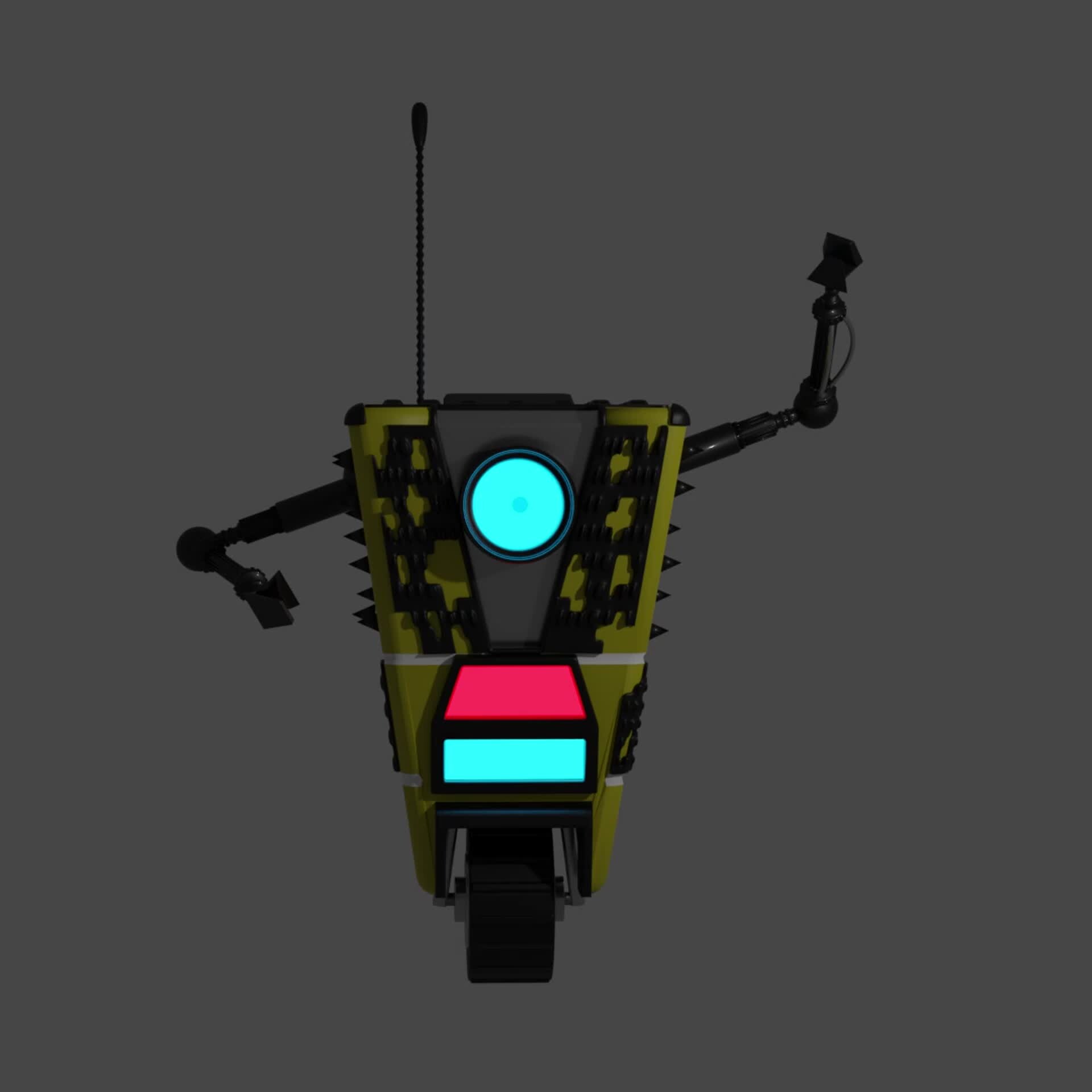 ArtStation - My Own Claptrap Desing