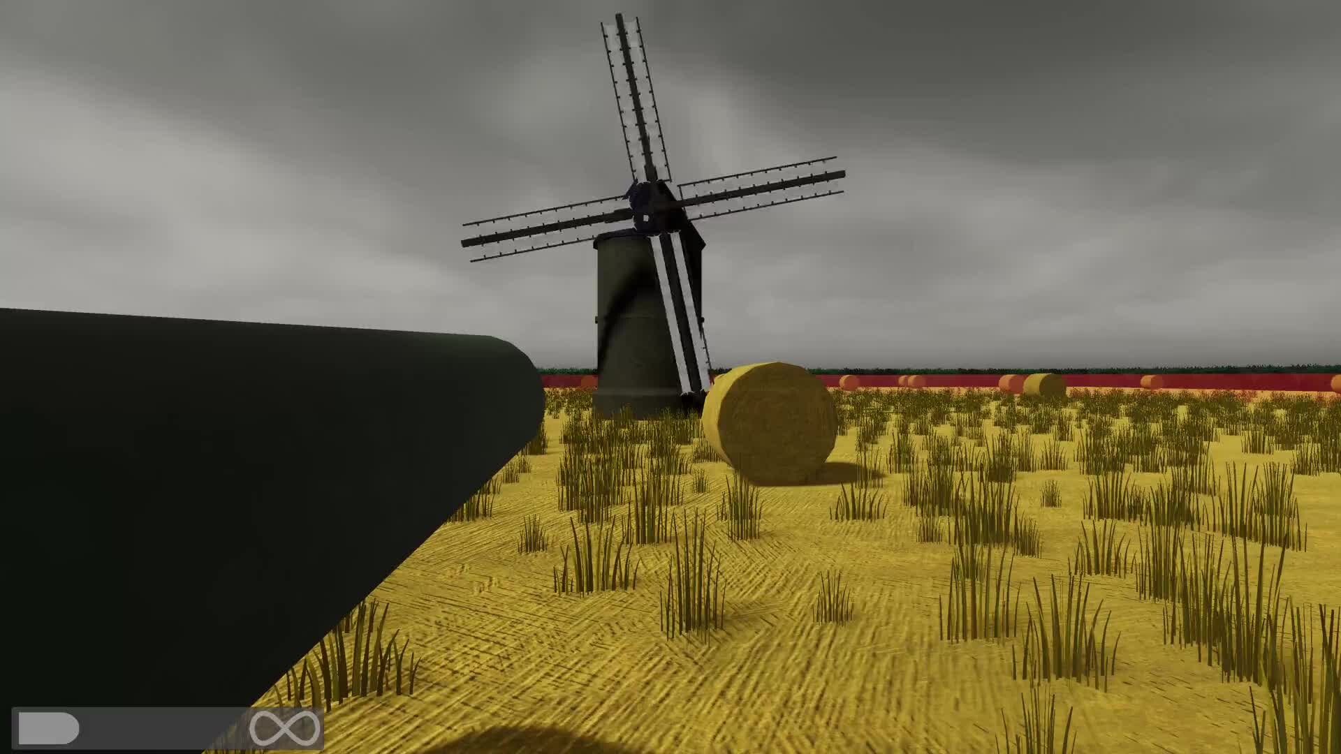 ArtStation - WW1 Windmill Destuction