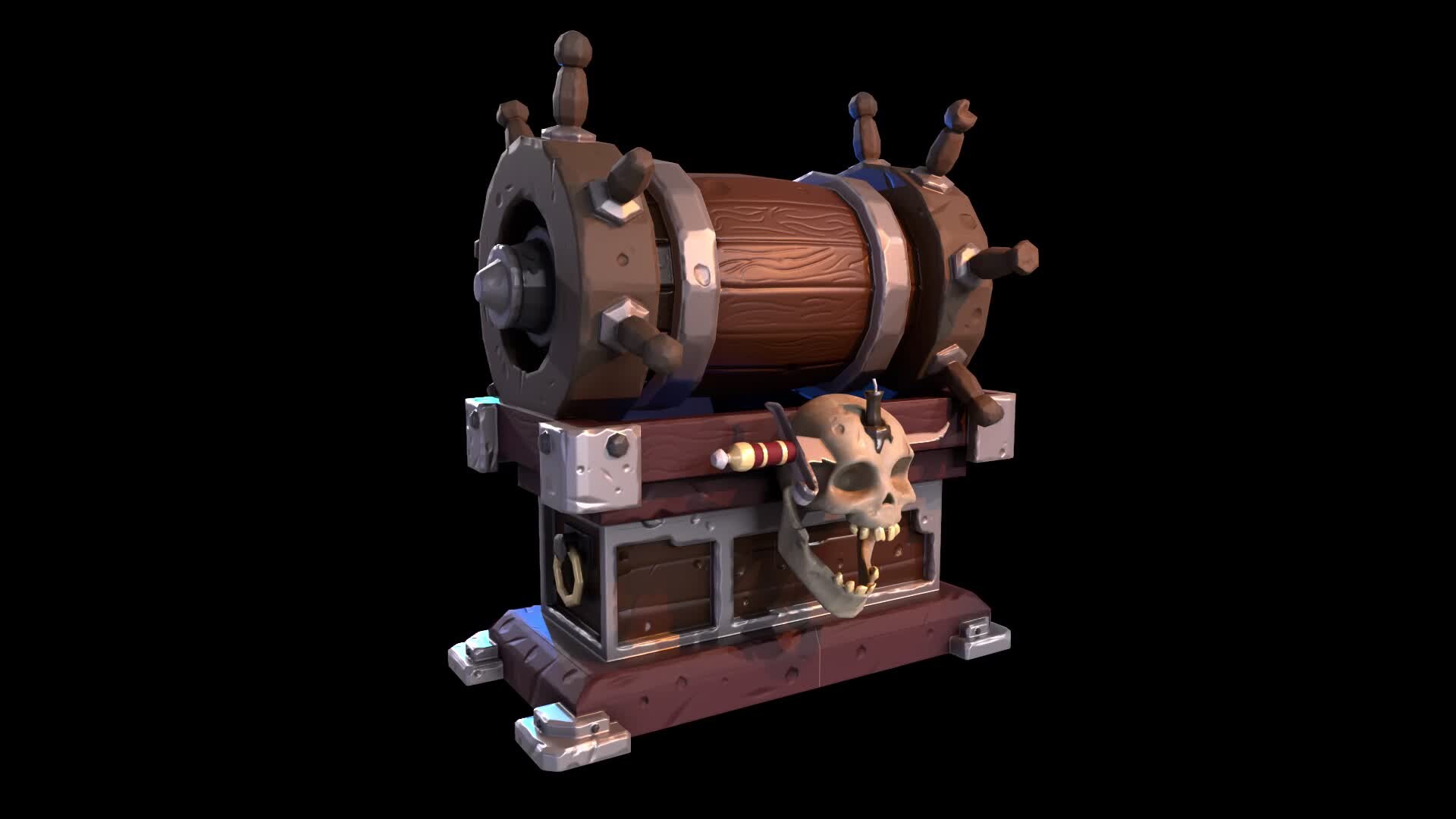 ArtStation - Stylized Cursed Sailor Chest