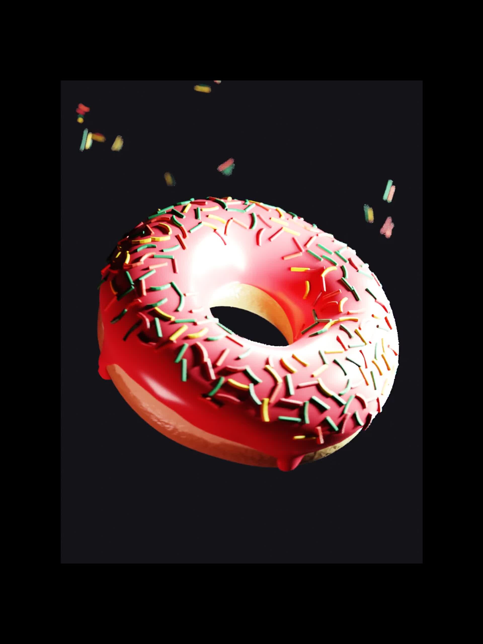 ArtStation - Blender Donut Render