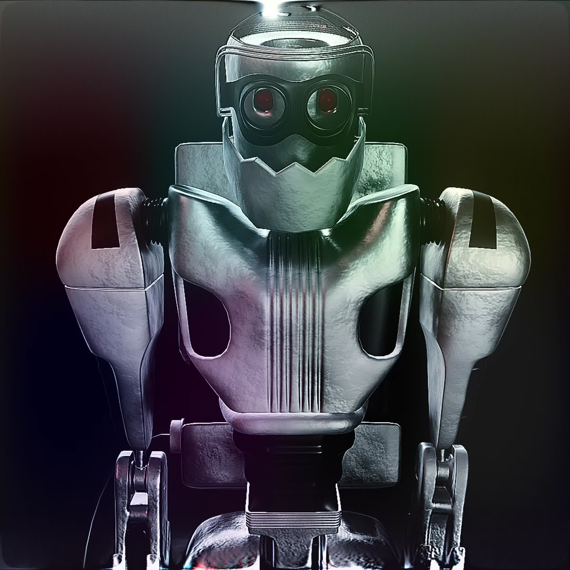 ArtStation - Robot awakening