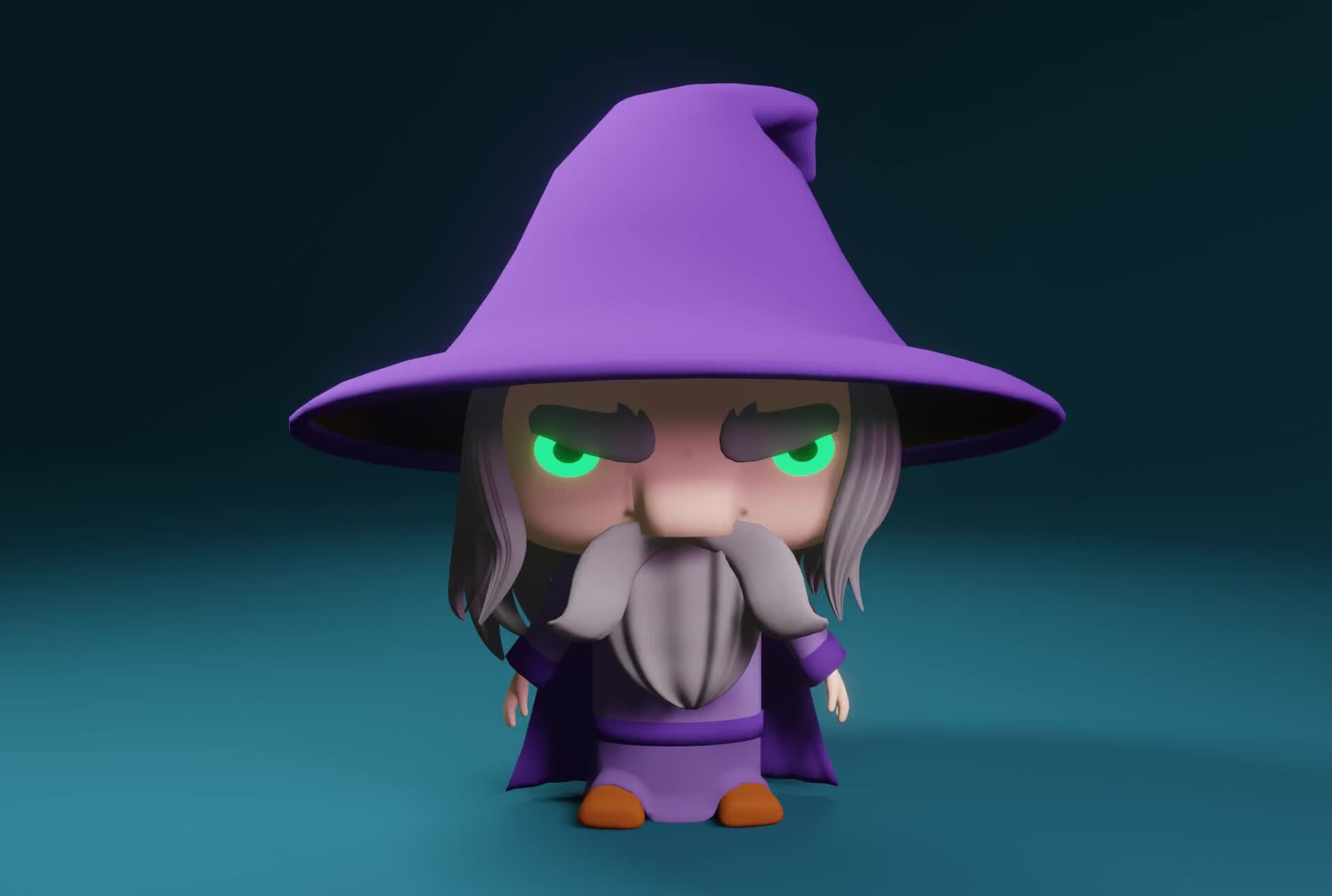 ArtStation - Cartoon Mage