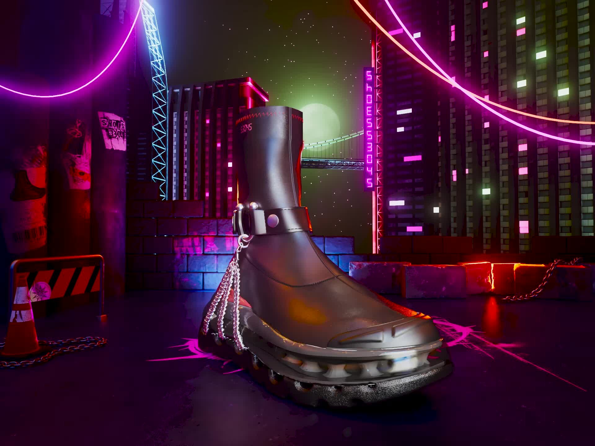 ArtStation - Shoes 53045 x Rico Nasty x The Dematerialised x VR ...